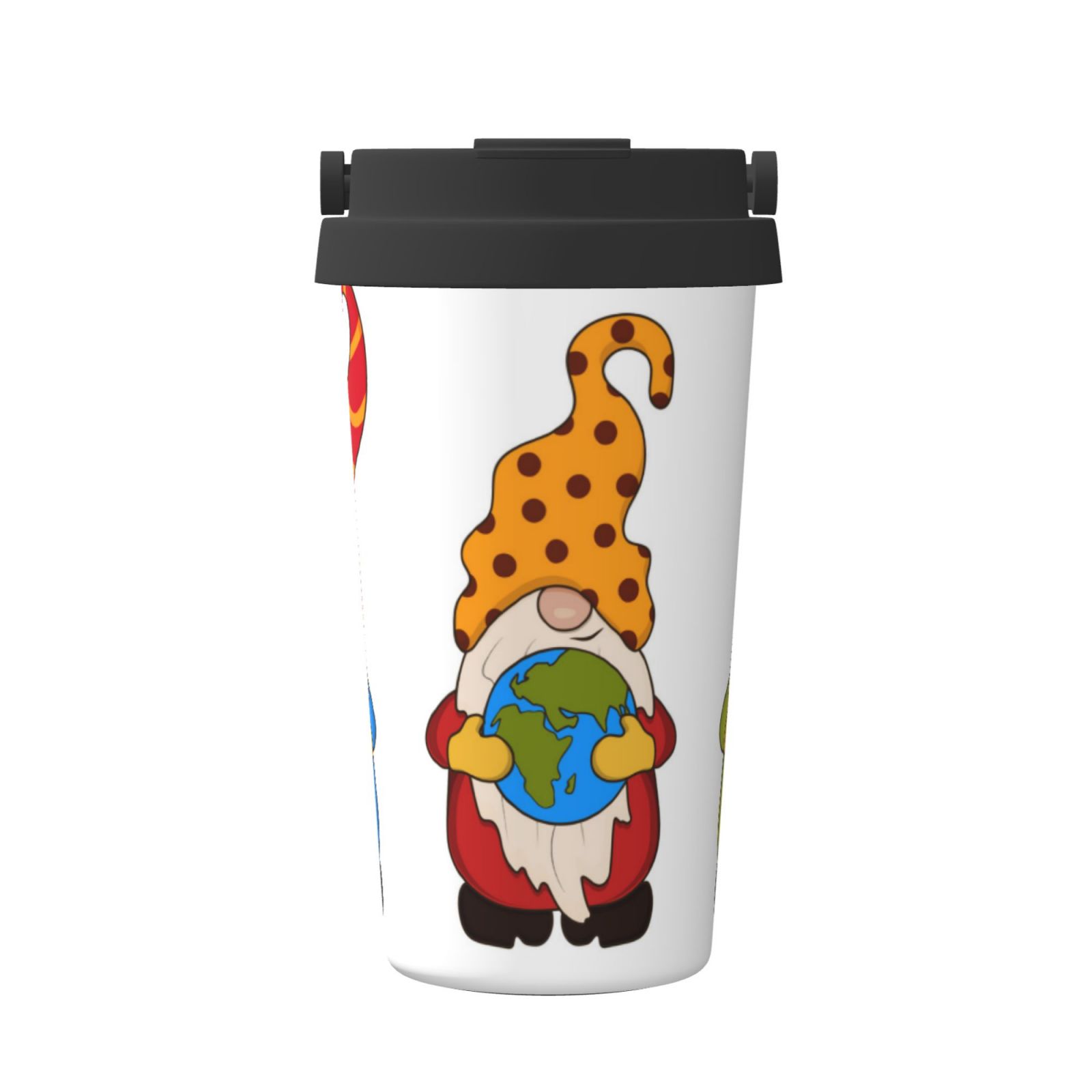 Pofeuu Gnomes Are Holding School Supplies Print Coffee Mug,Iced Coffee ...