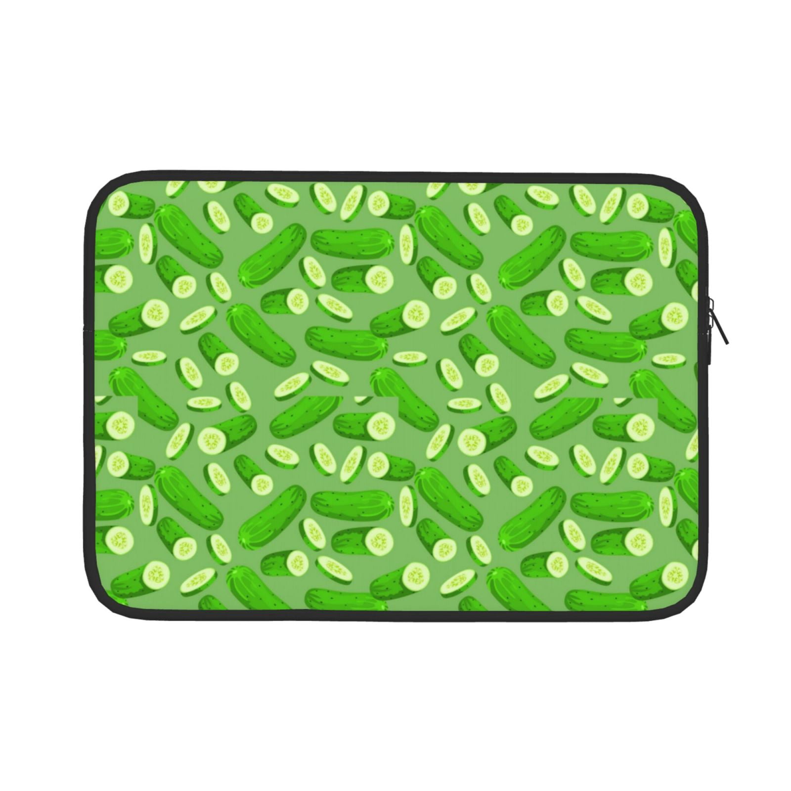 Pofeuu Green Cucumber Print Laptop Carrying Case,13-15-Inch Laptop and ...