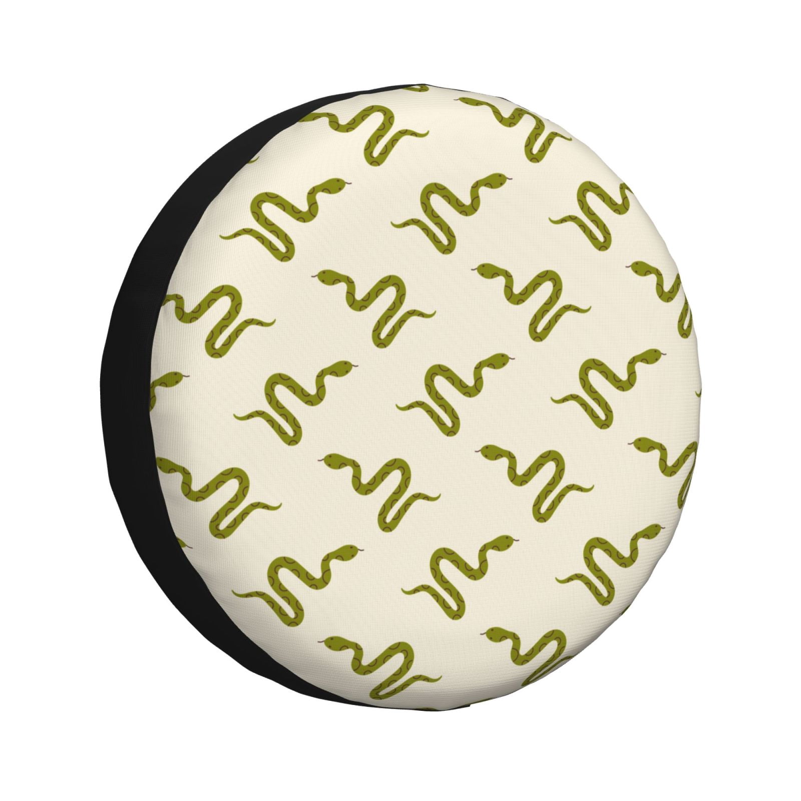 Pofeuu Green Snake Print Spare Tire Wheel Cover for Car Truck SUV ...