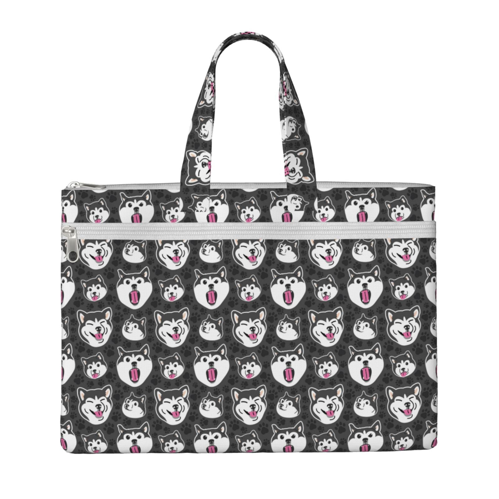 Pofeuu HUSKY Face Print Laptop Bag Carrying - Computer Bag Laptop Case ...