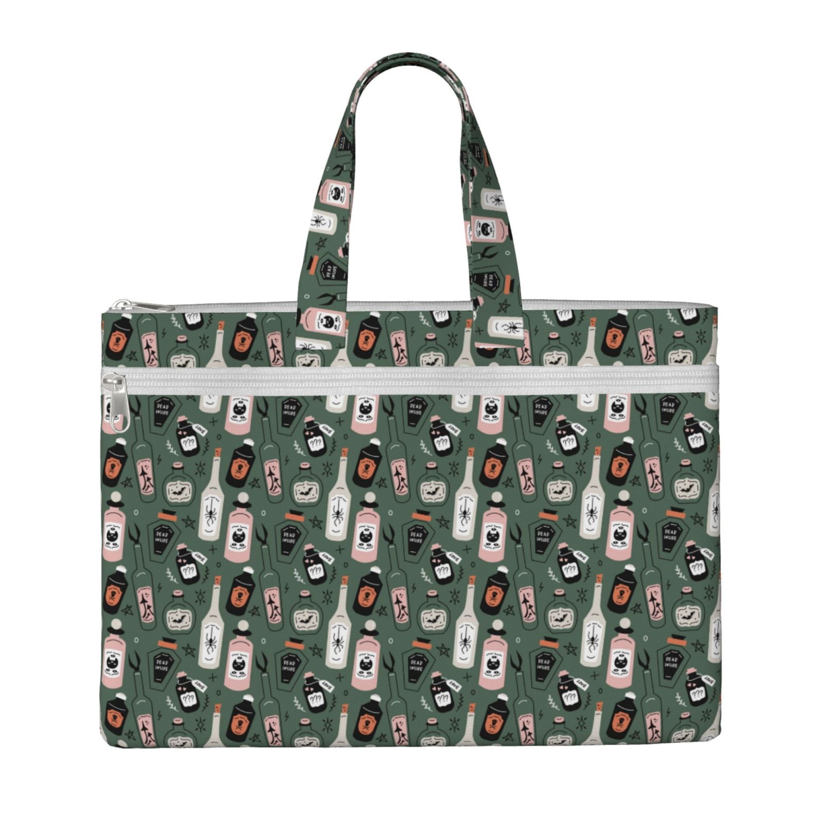Pofeuu Halloween Potions Print Laptop Bag Carrying - Computer Bag ...
