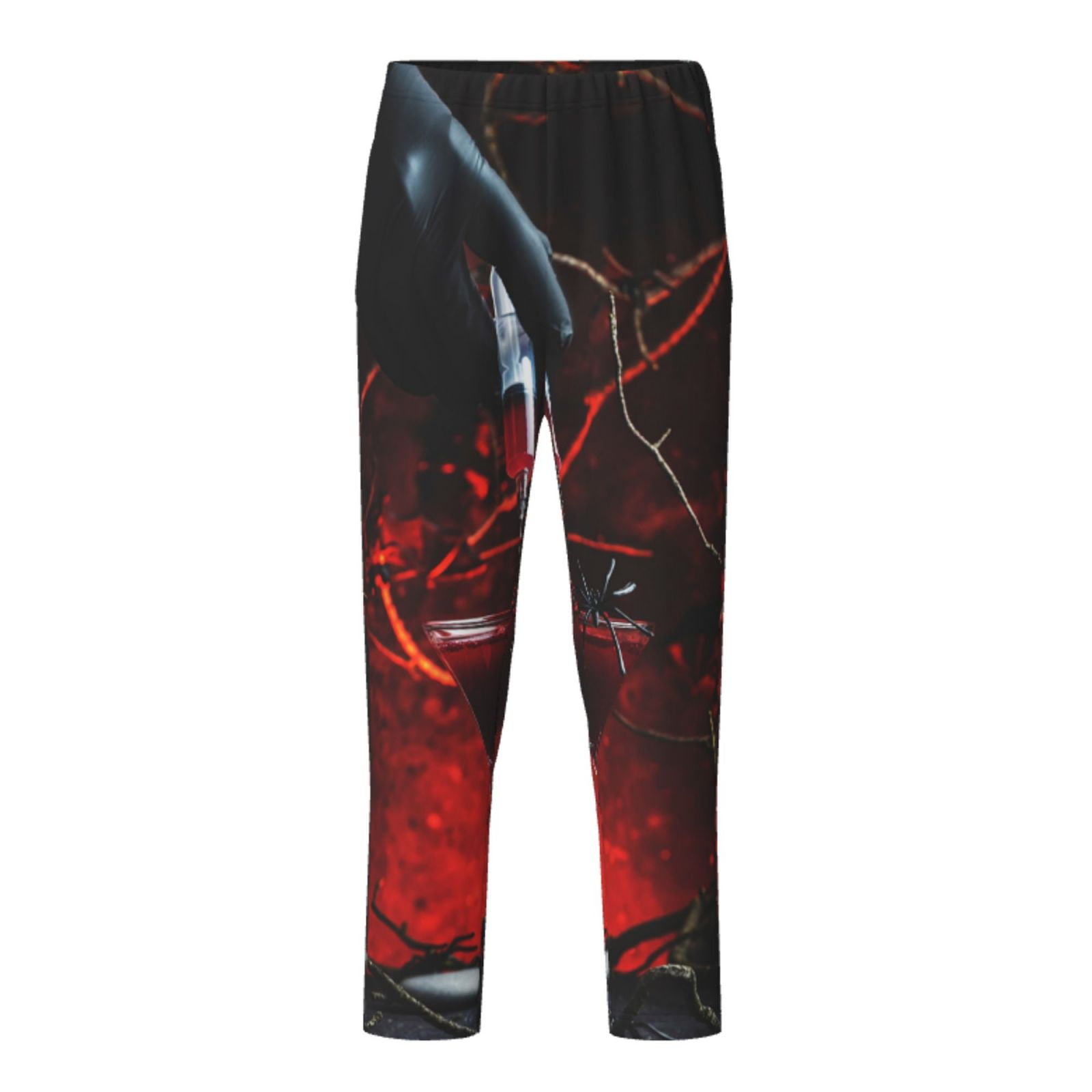 Pofeuu Halloween Vampire Party Print Teenagers' Pajama Pants, Soft ...