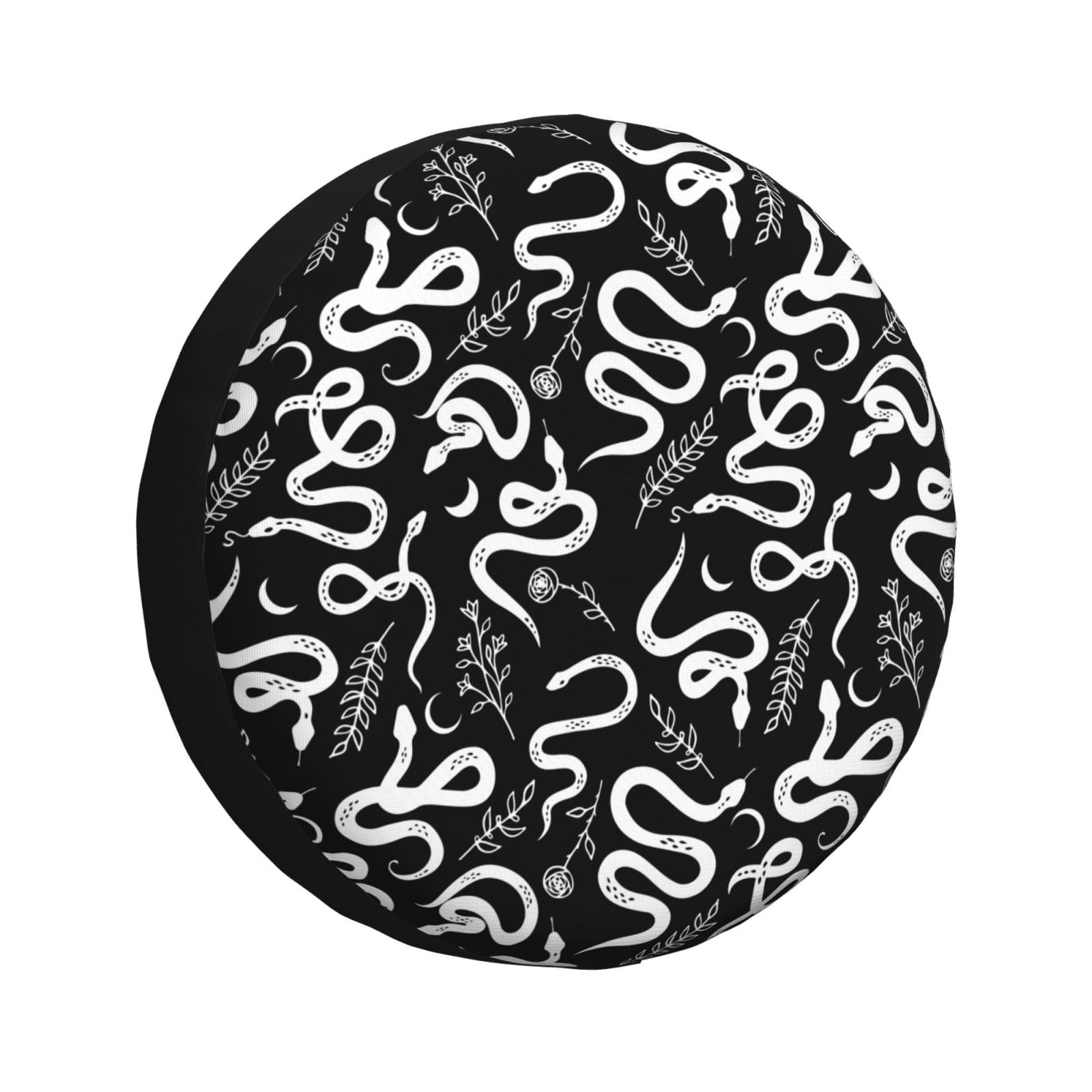 Pofeuu Hand Drawn Snake Print Spare Tire Wheel Cover for Car Truck SUV ...
