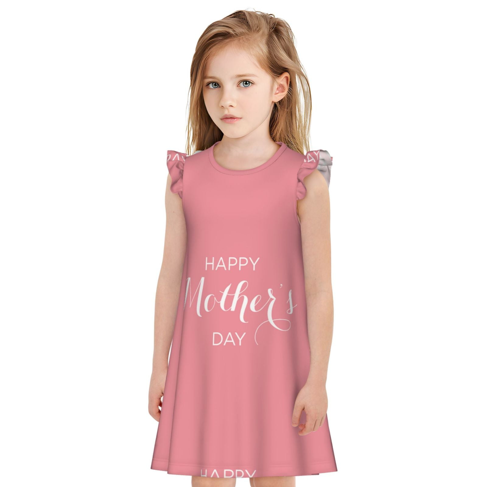 Pofeuu Happy Mother's Day Print Girls Nightgowns, Nightgown Princess ...