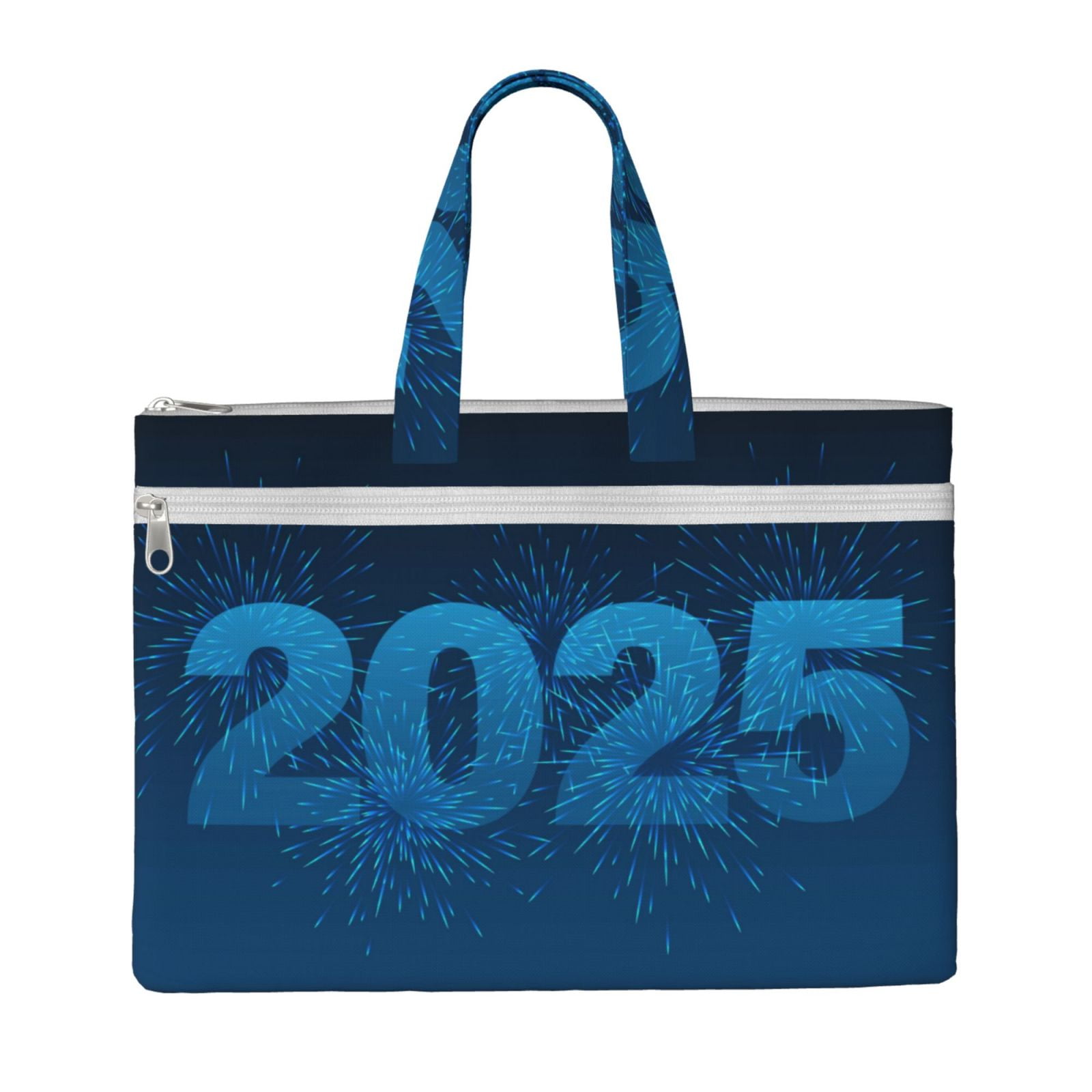 Pofeuu Happy New Year 2025 Print Laptop Bag Carrying - Computer Bag ...