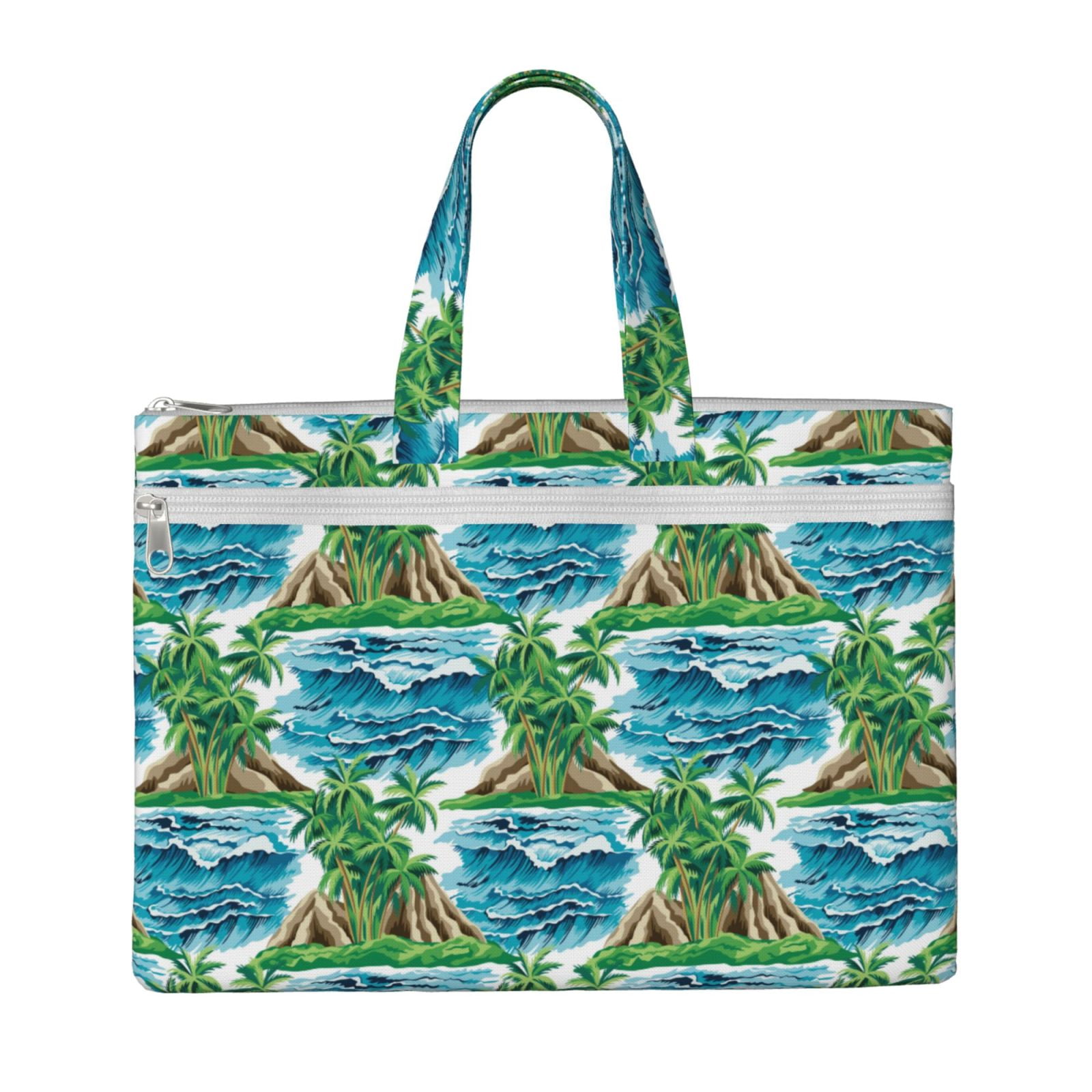 Pofeuu Hawaii Palms Print Laptop Bag Carrying - Computer Bag Laptop ...