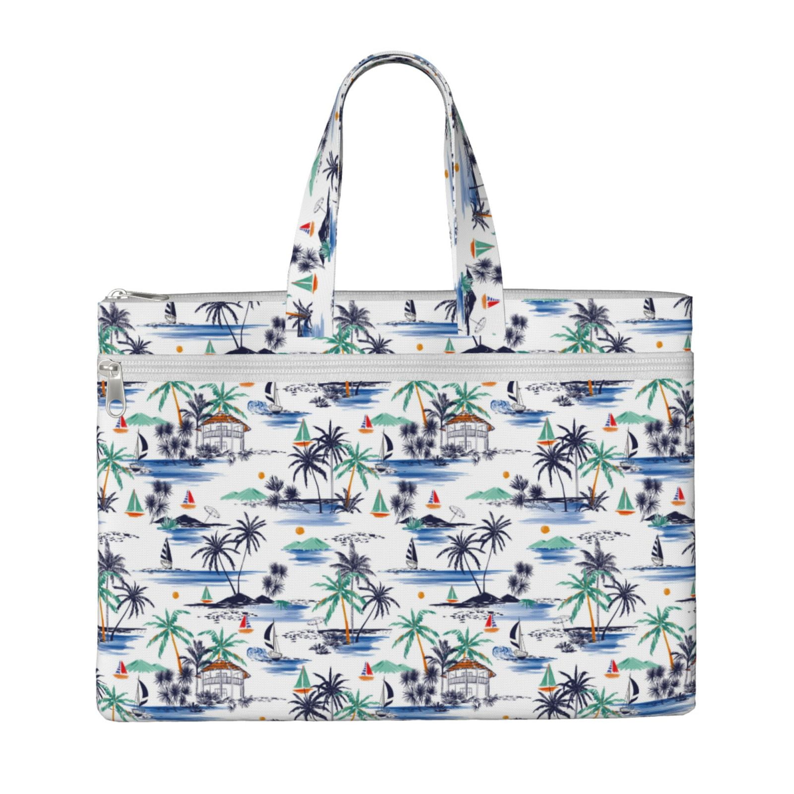 Pofeuu Hawaii Palms Print Laptop Bag Carrying - Computer Bag Laptop ...