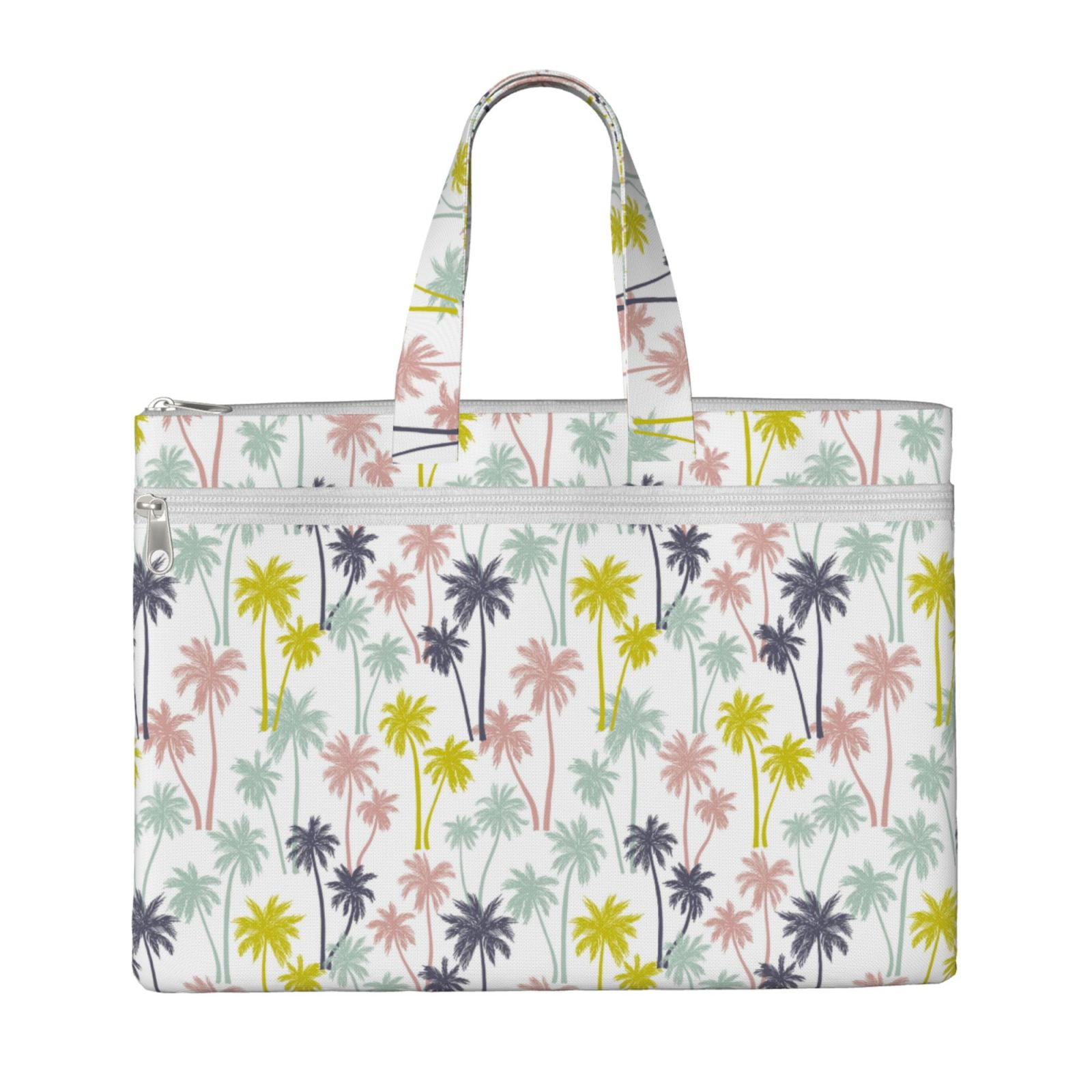 Pofeuu Hawaiian Coconut Tree Print Laptop Bag Carrying - Computer Bag ...