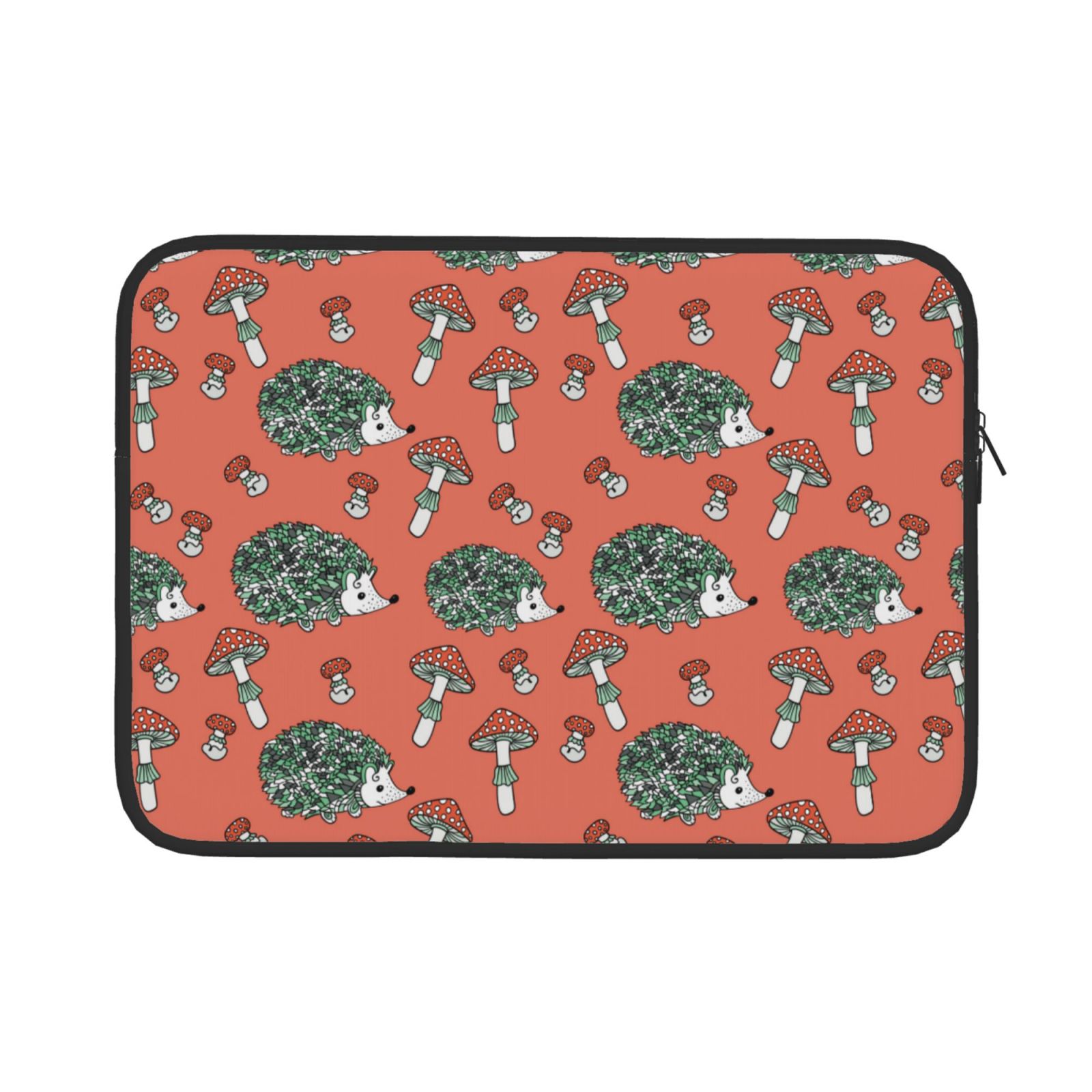 Pofeuu Hedgehog Mushroom Print Laptop Carrying Case,13-15-Inch Laptop ...