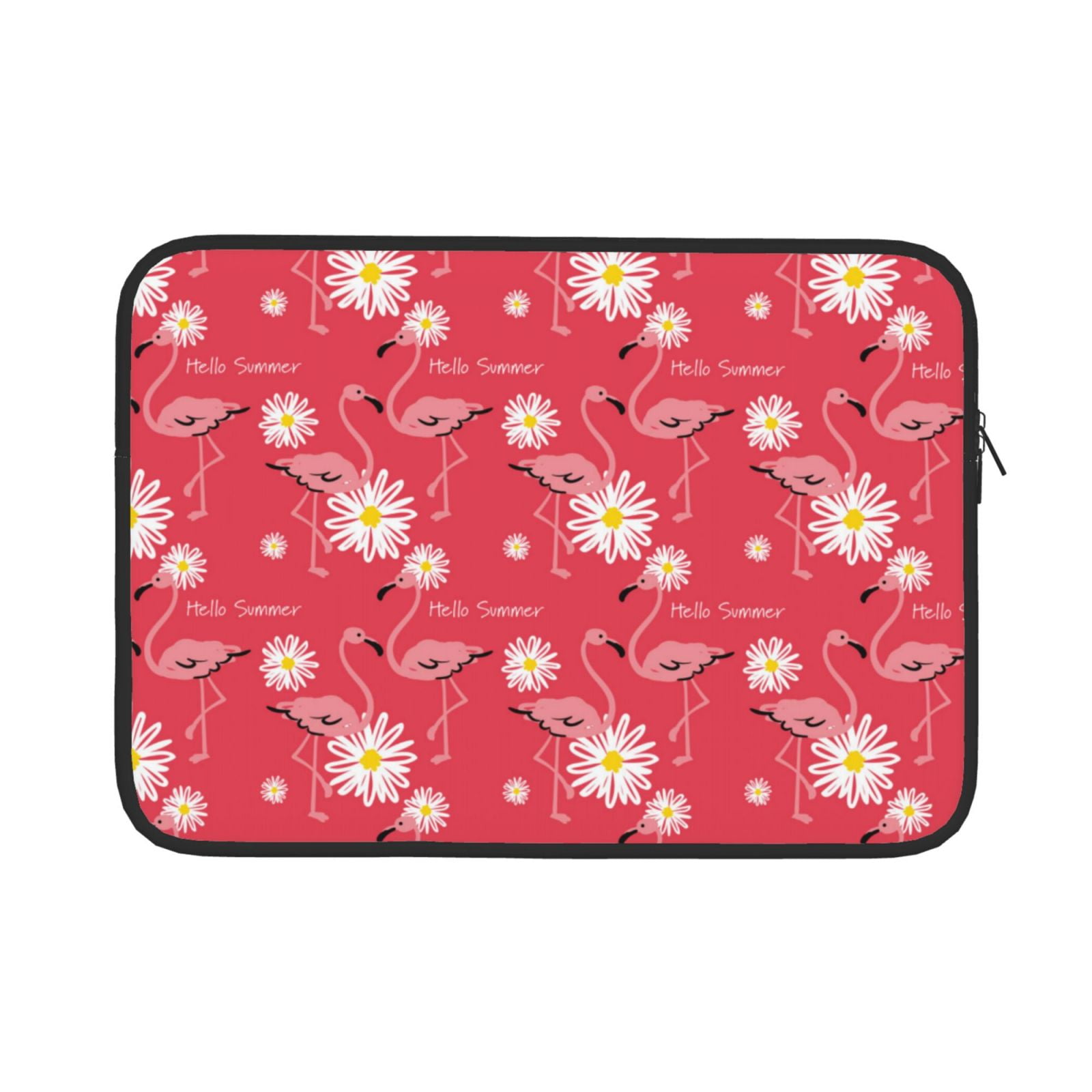 Pofeuu Hello Summer Flamingo Print Laptop Carrying Case,13-15-Inch ...