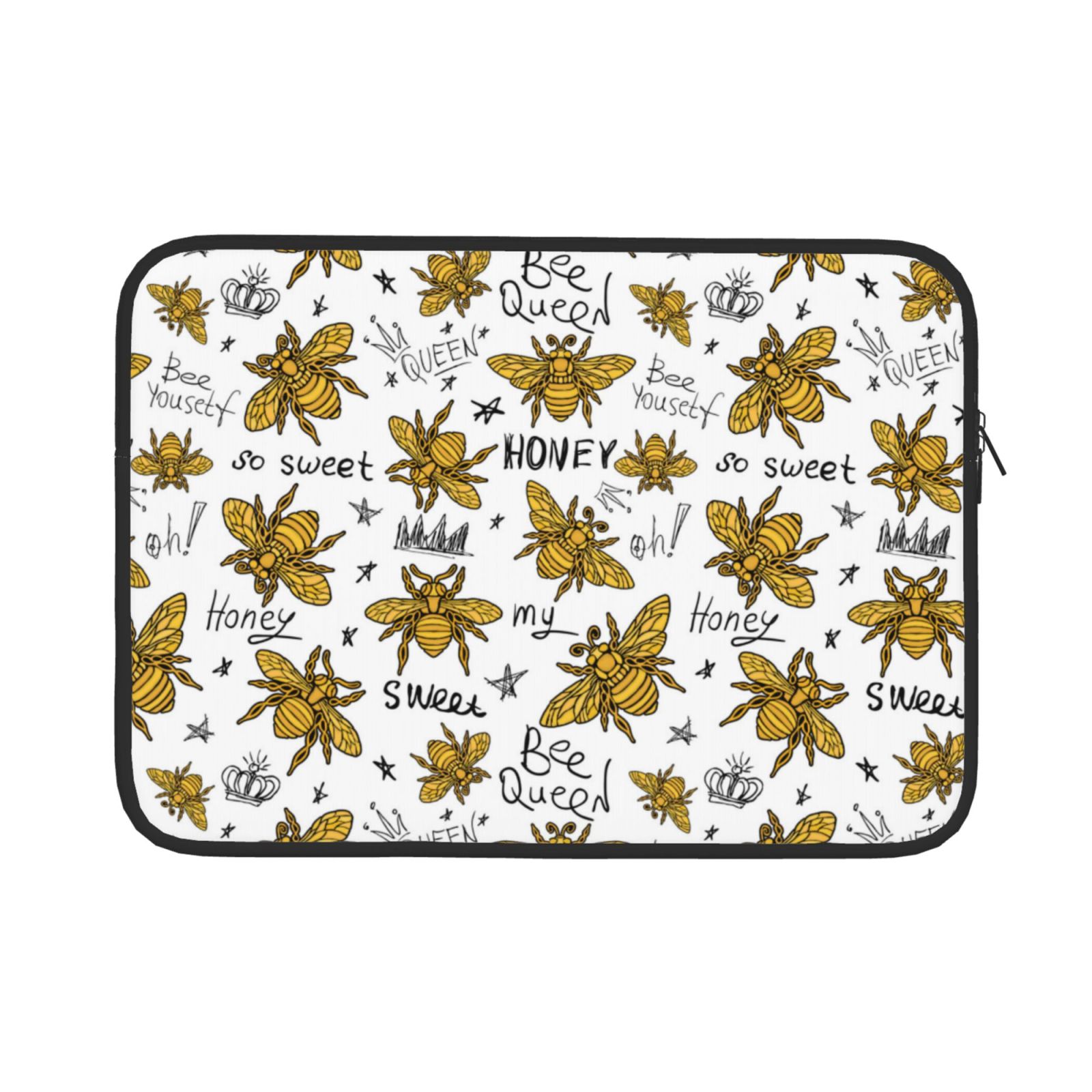 Pofeuu Hohey Bee Golden2 Print Laptop Carrying Case,13-15-Inch Laptop ...