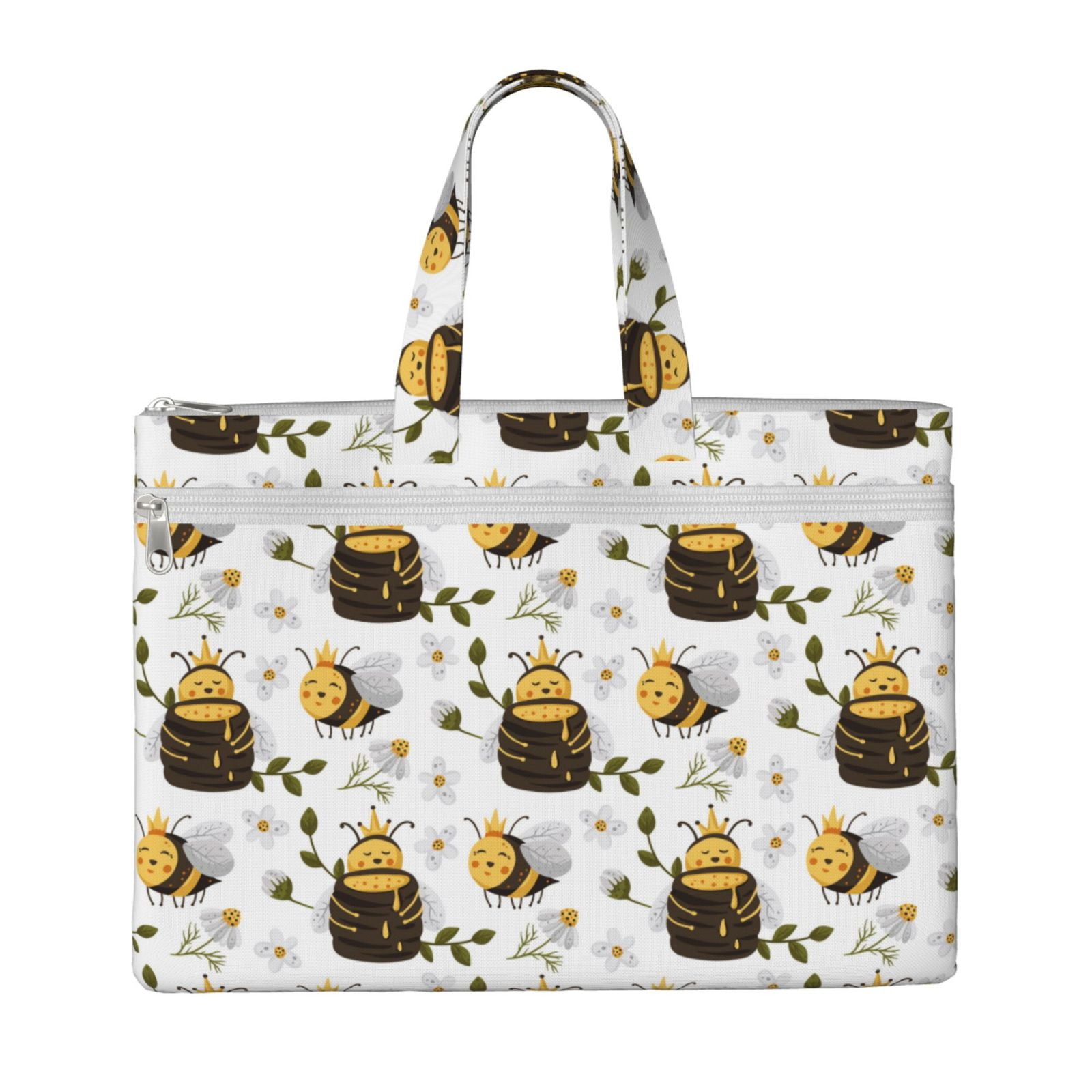 Pofeuu Honey Bee Insect Print Laptop Bag Carrying - Computer Bag Laptop ...