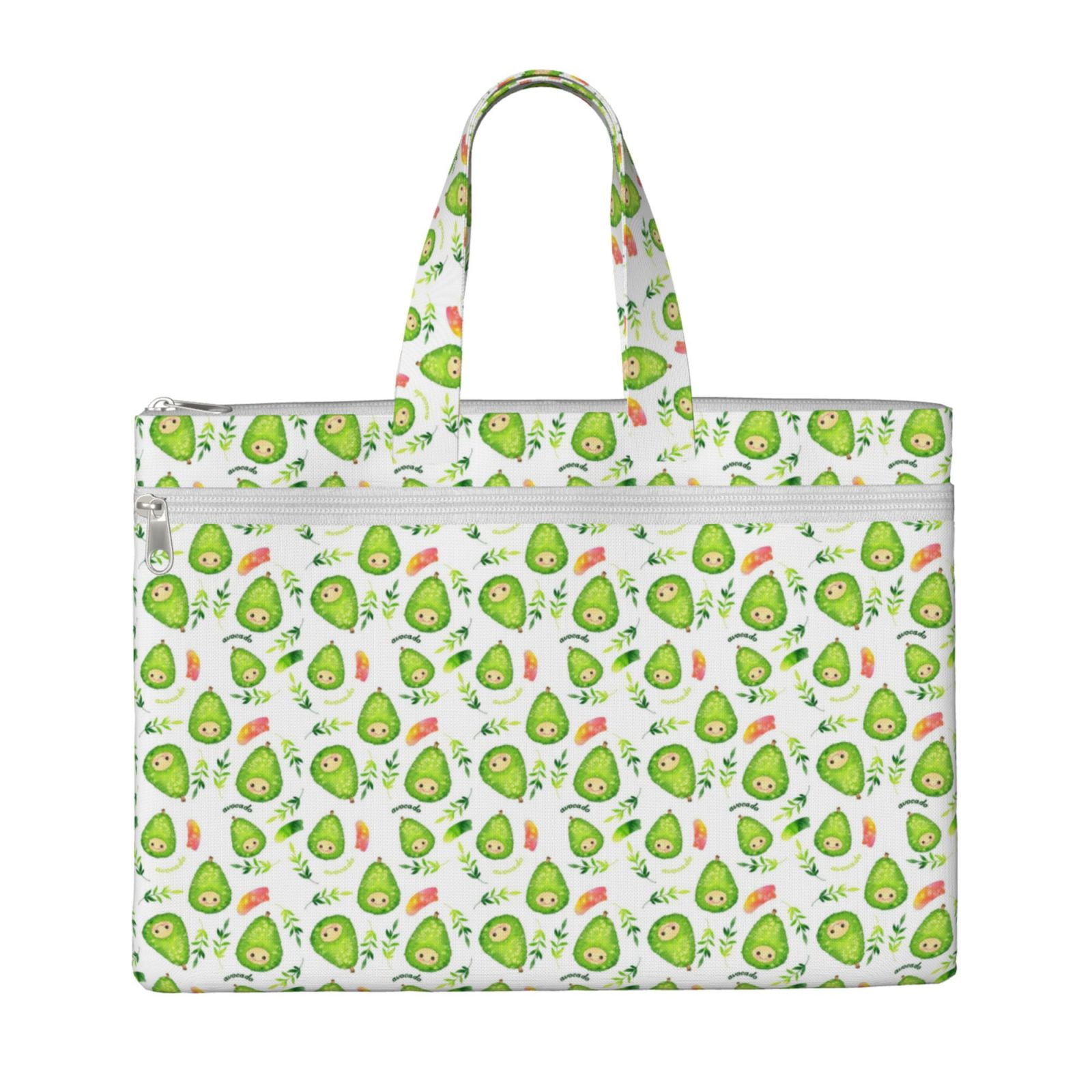 Pofeuu Kawaii Avocado Print Laptop Bag Carrying - Computer Bag Laptop ...