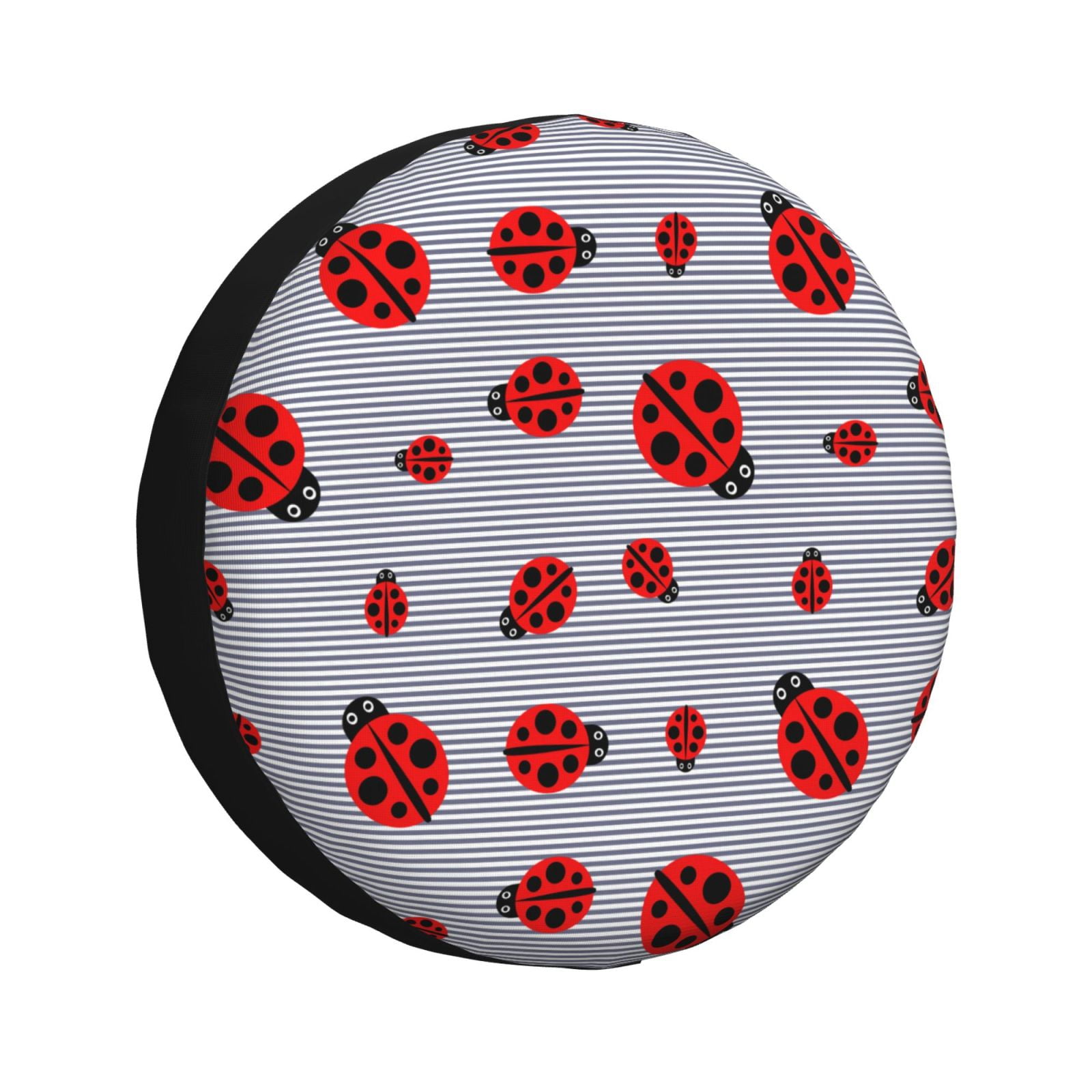 Pofeuu Ladybug Print Spare Tire Wheel Cover for Car Truck SUV Camper ...