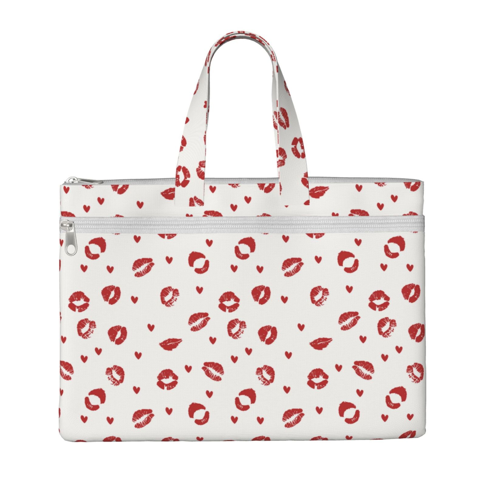 Pofeuu Lips Kiss Print Laptop Bag Carrying - Computer Bag Laptop Case ...