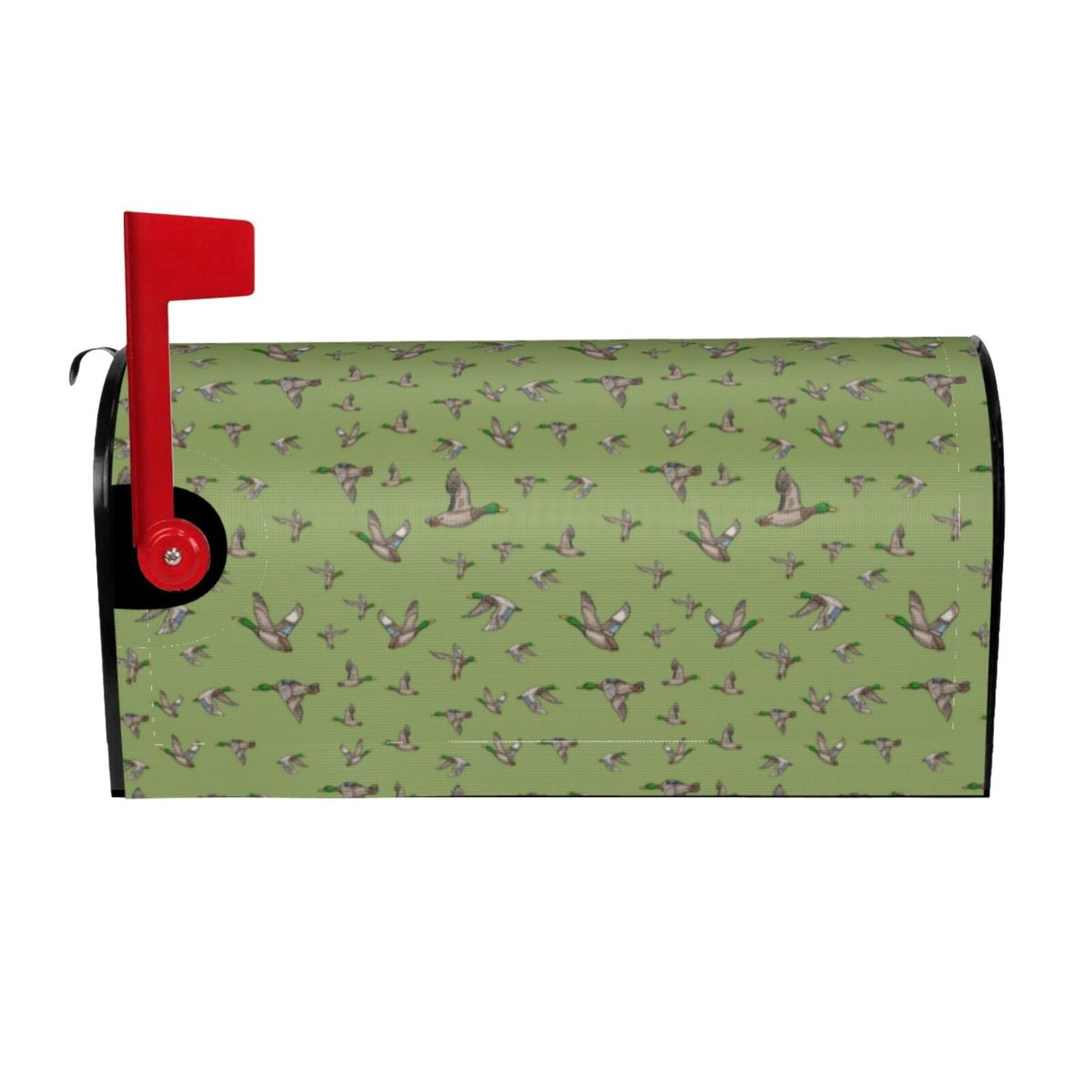 Pofeuu Mallard Duck Print Mailbox Covers Letterbox Cover Mailbox Wrap ...