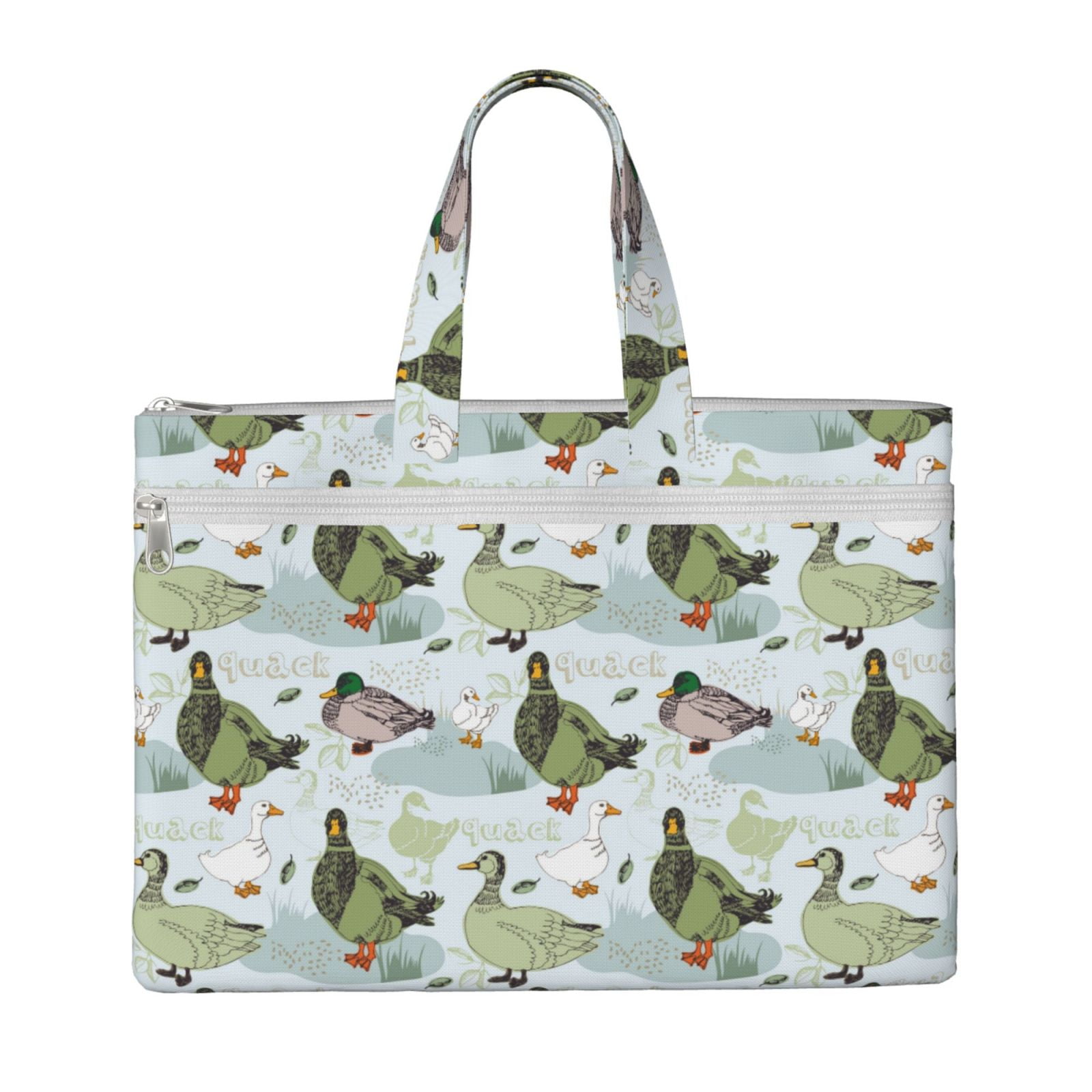 Pofeuu Mallard Ducks Wild Birds Print Laptop Bag Carrying - Computer ...