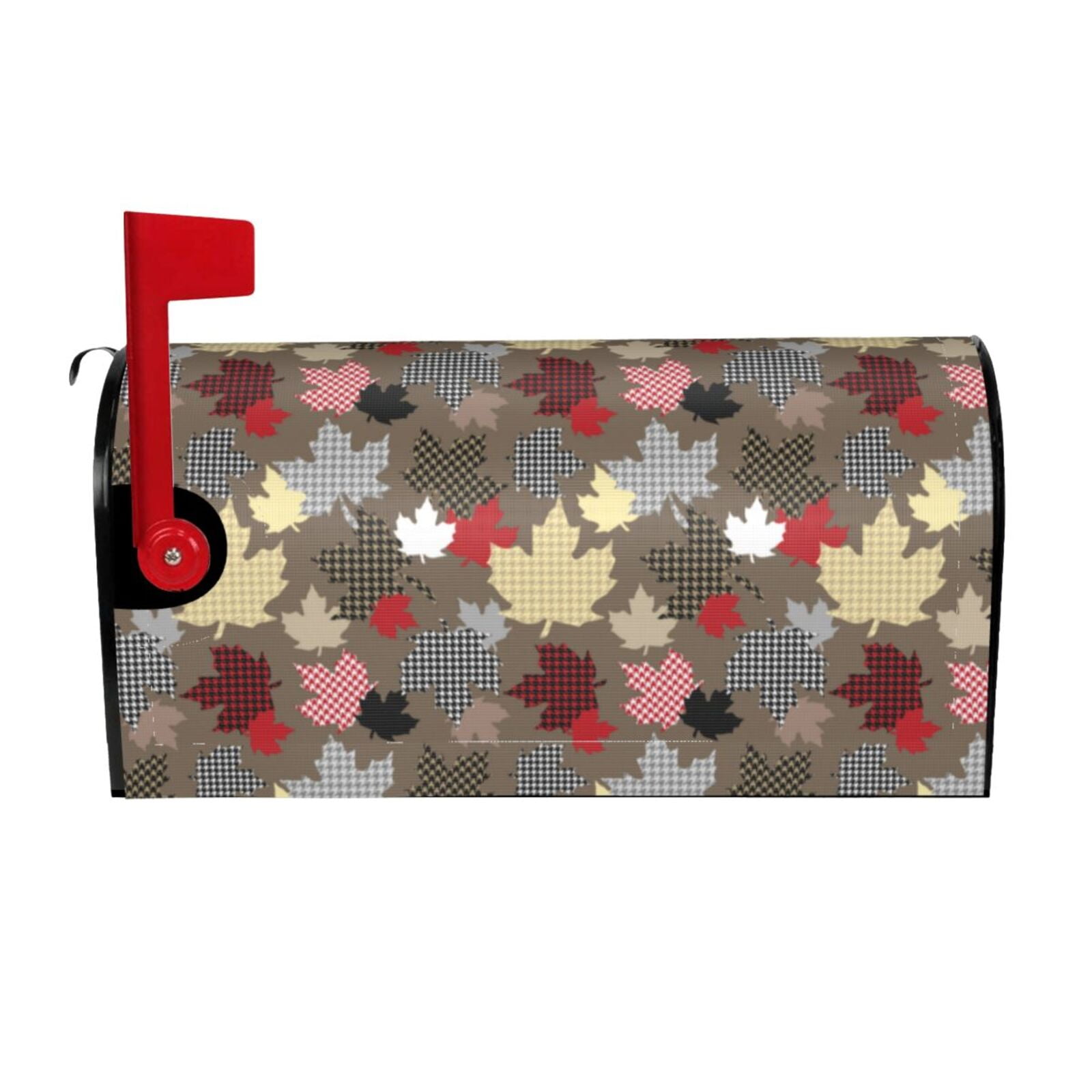 Pofeuu Maple colorful Print Mailbox Covers Letterbox Cover Mailbox Wrap ...