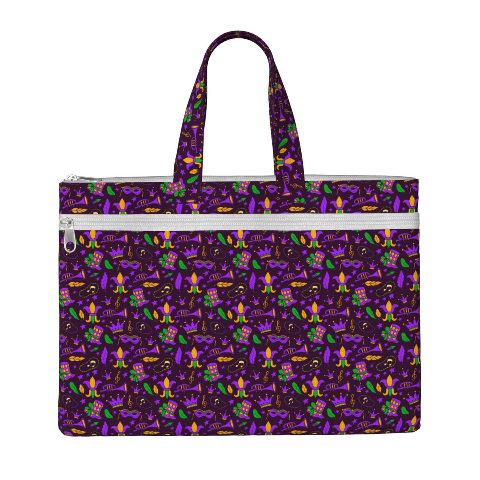 Pofeuu Mardi Gra2 Print Laptop Bag Carrying - Computer Bag Laptop Case ...