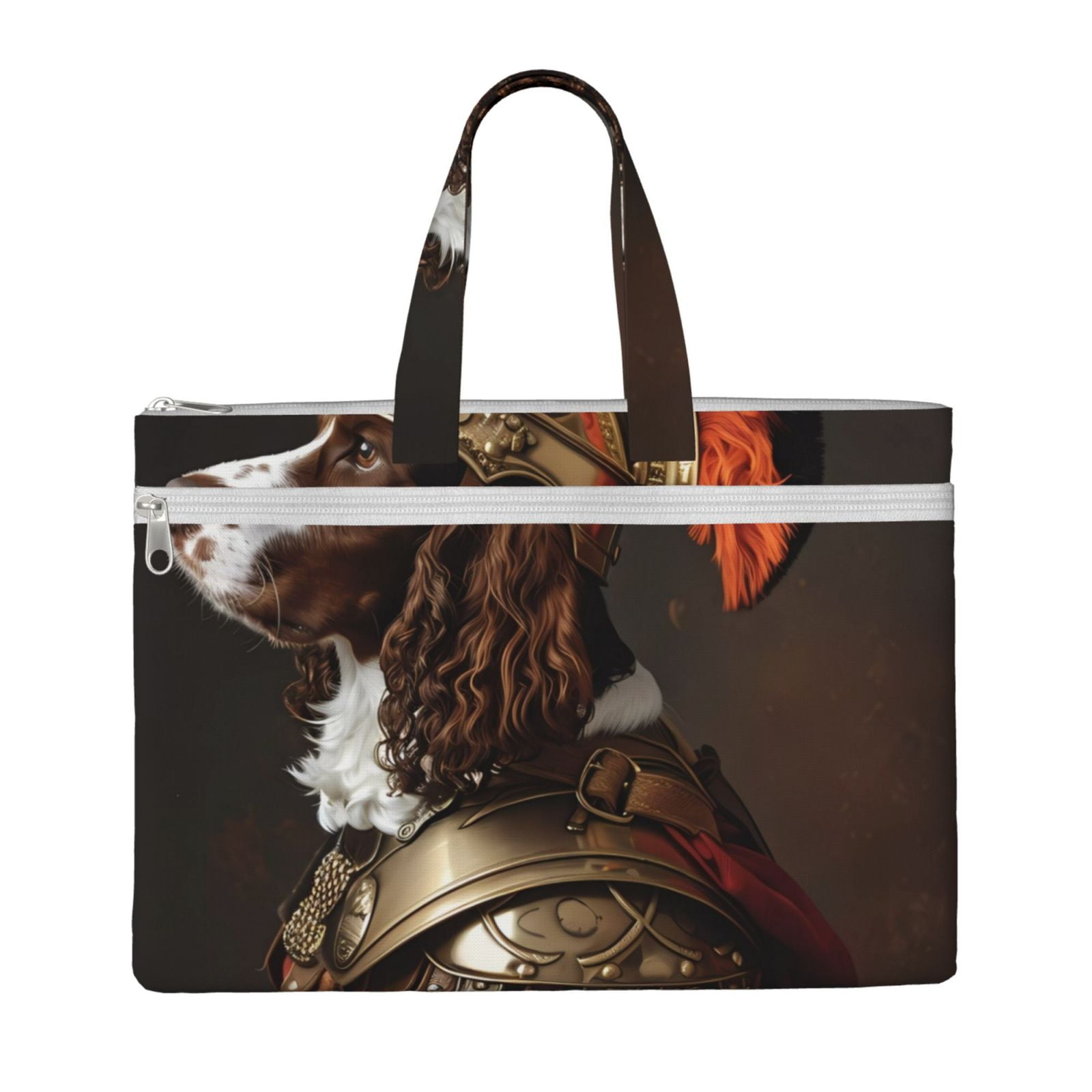 Pofeuu Medieval Knight Dog Print Laptop Bag Carrying - Computer Bag ...