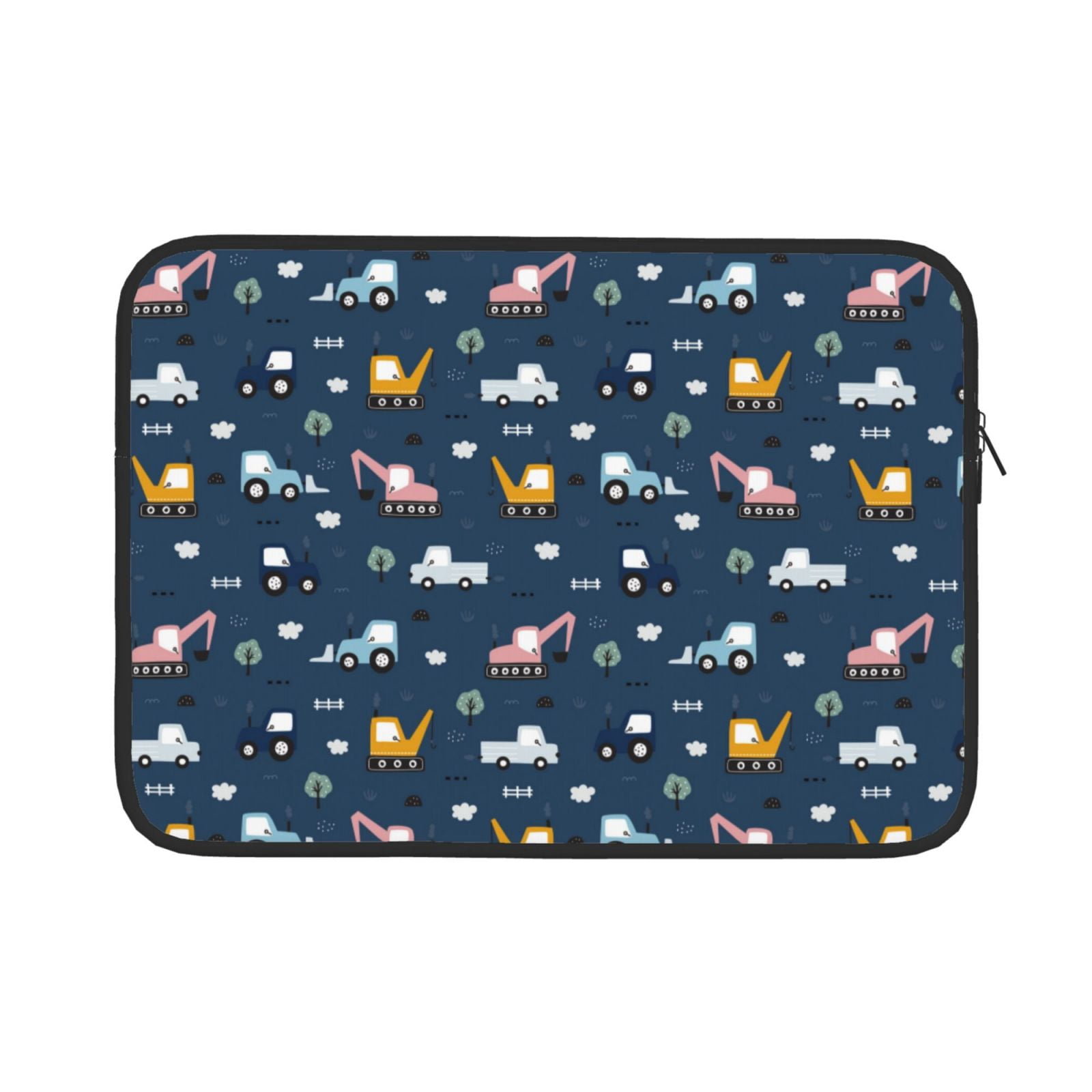 Pofeuu Modern Modern Excavator Print Laptop Carrying Case,13-15-Inch ...