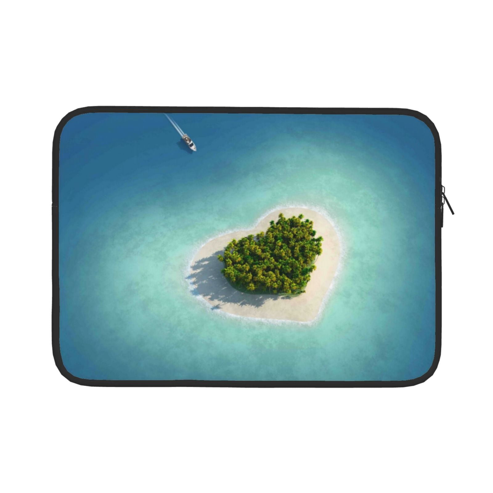 Pofeuu Paradise Island Print Laptop Carrying Case,13-15-Inch Laptop and ...