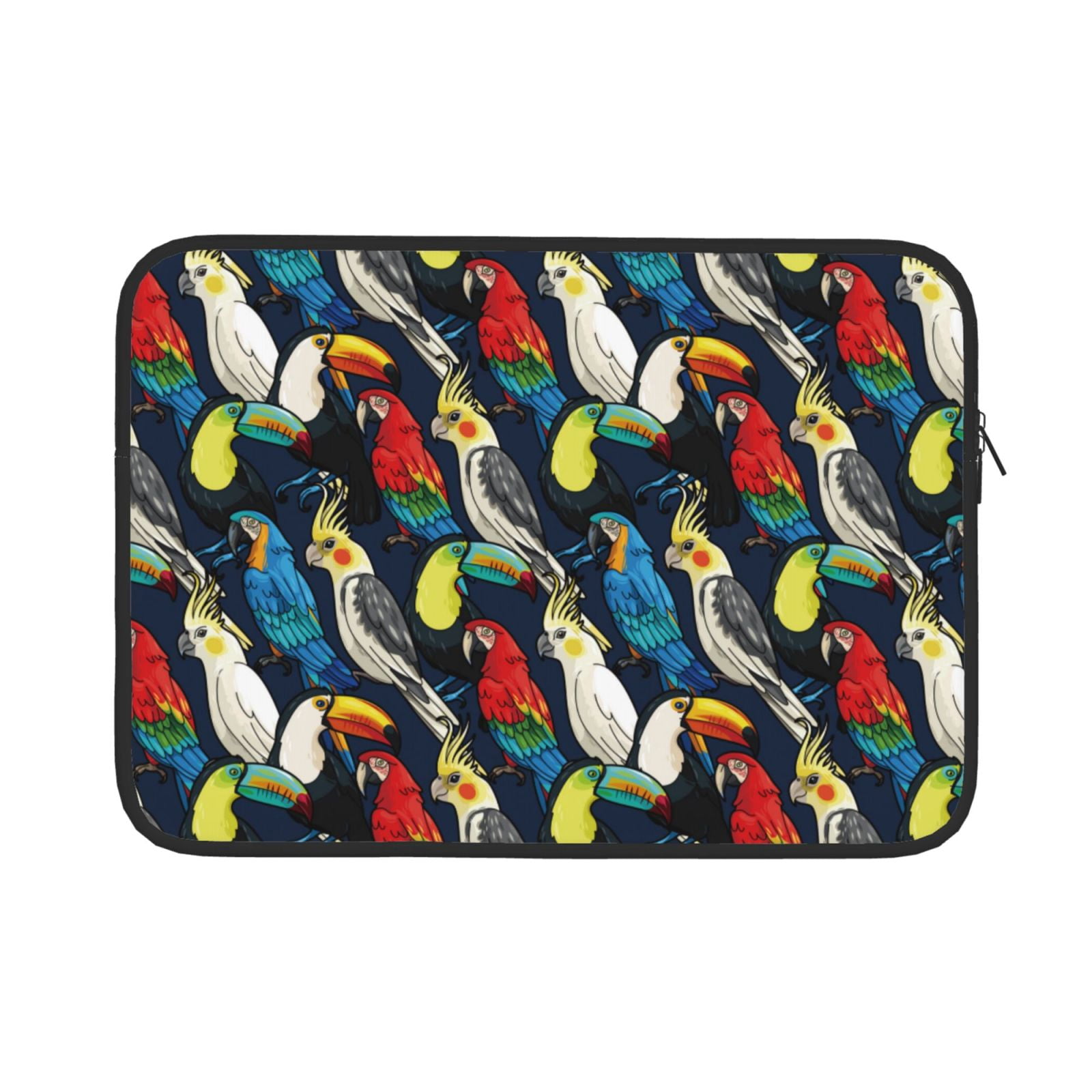 Pofeuu Parrot Print Laptop Carrying Case,13-15-Inch Laptop and Tablet ...