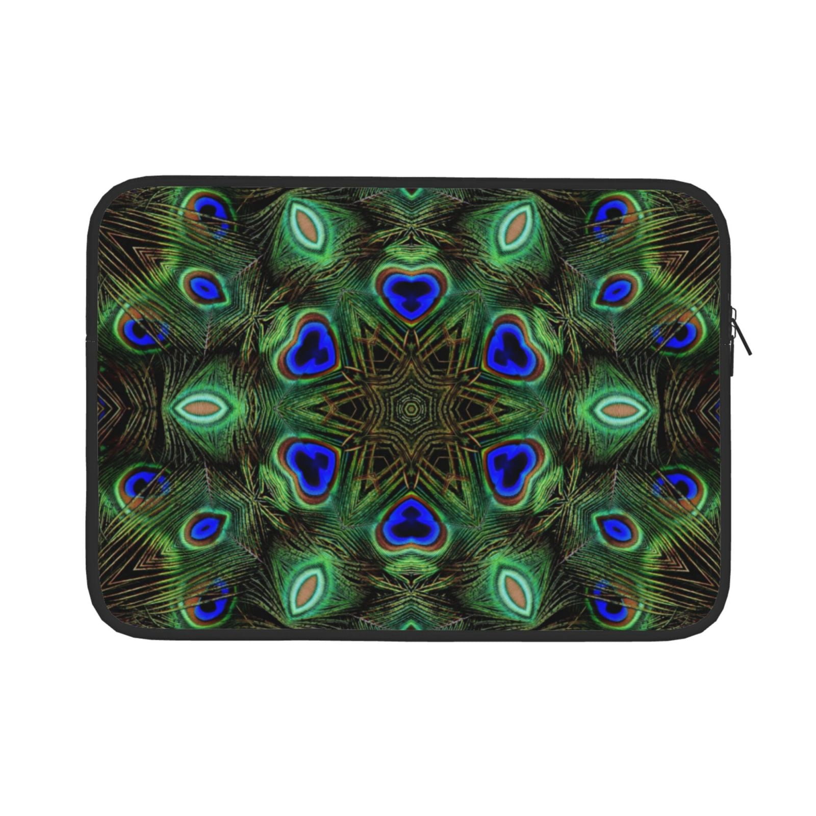 Pofeuu Peacock Feathers Print Laptop Carrying Case,13-15-Inch Laptop ...