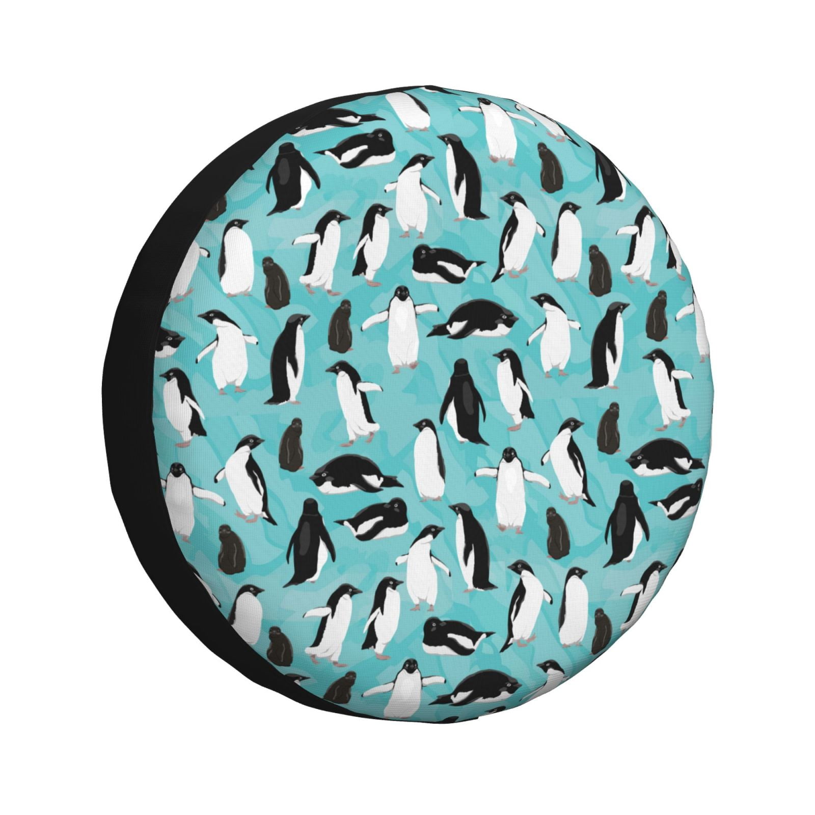 Pofeuu Penguins Print Spare Tire Wheel Cover for Car Truck SUV Camper ...