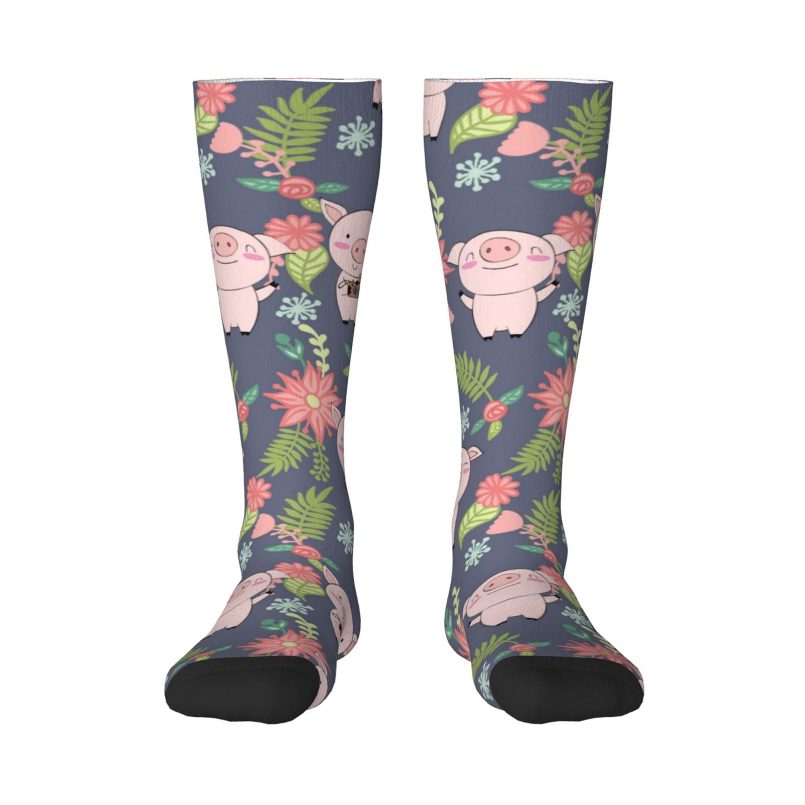 Pofeuu Pigs 1 Print Stockings, Adult Running Hiking Socks for Youth and ...