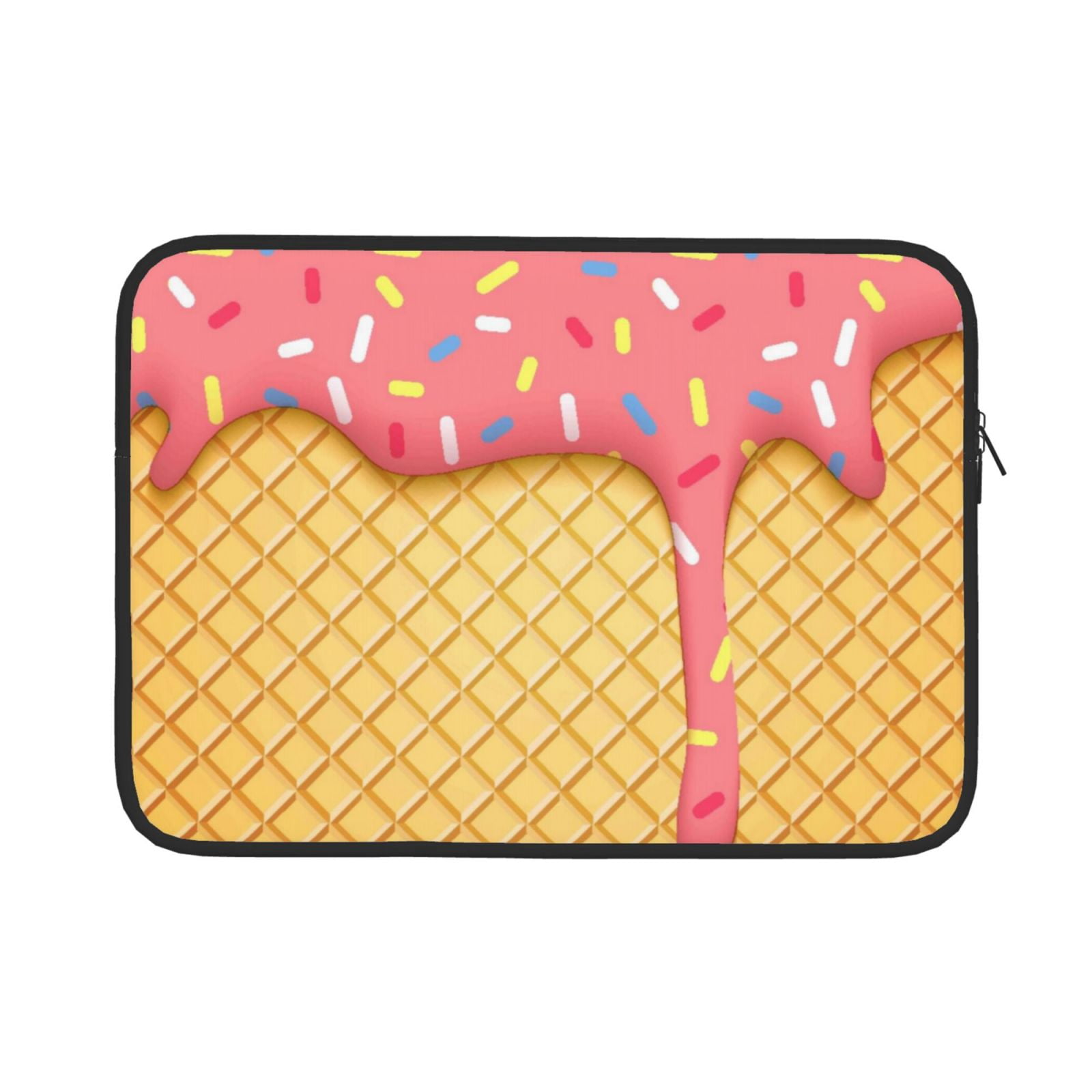 Pofeuu Pink Ice Cream Print Laptop Carrying Case,13-15-Inch Laptop and ...