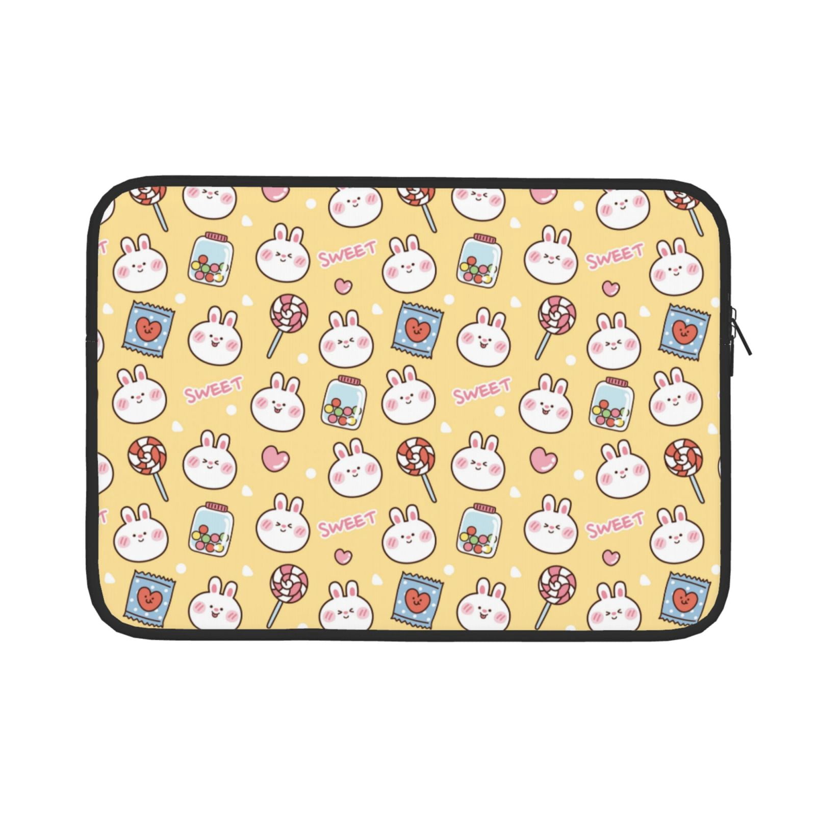 Pofeuu Rabbit And Candy Print Laptop Carrying Case,13-15-Inch Laptop ...