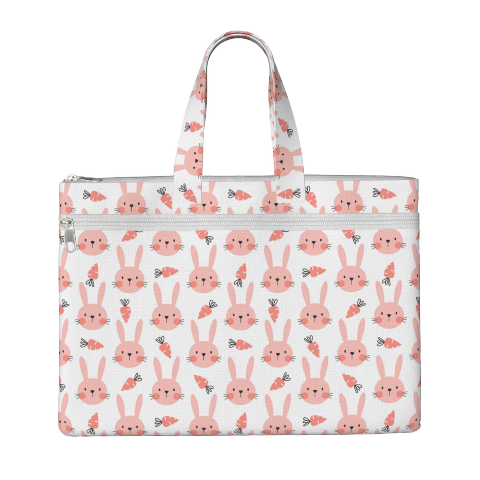Pofeuu Rabbit Is And Carrots Print Laptop Bag Carrying - Computer Bag ...