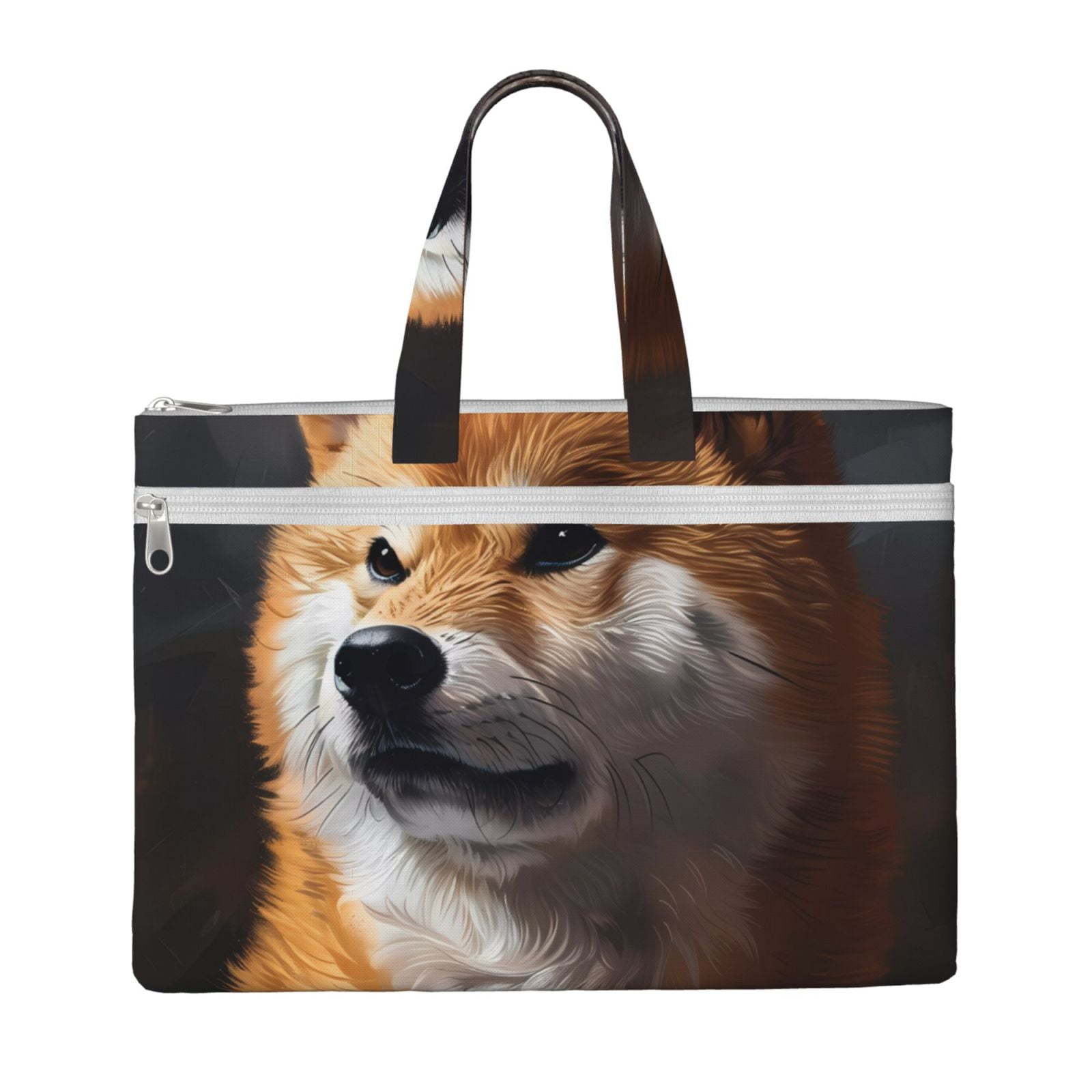 Pofeuu Regal Shiba Inu Print Laptop Bag Carrying - Computer Bag Laptop ...