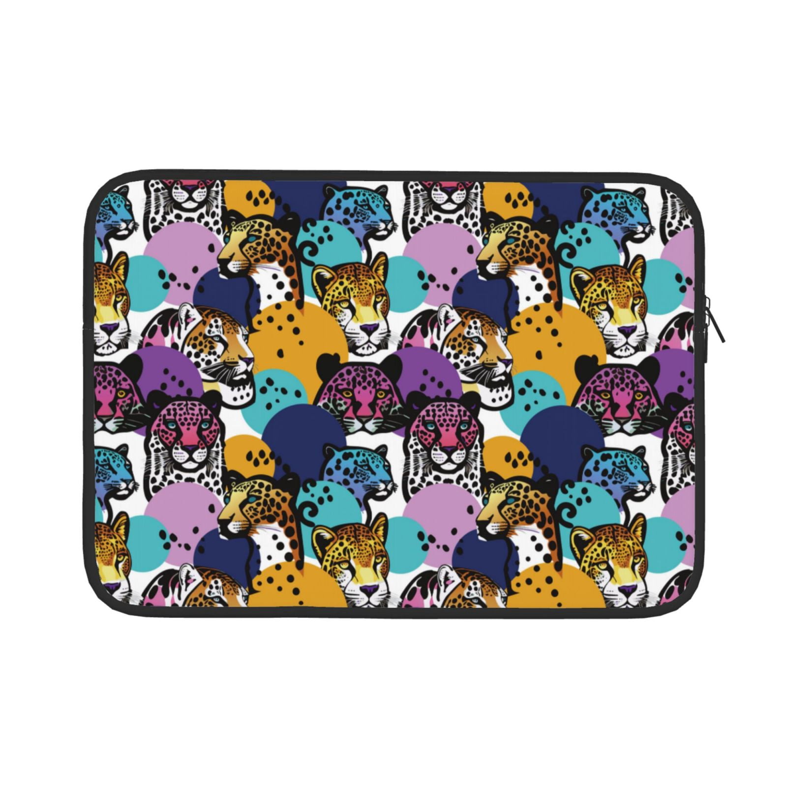 Pofeuu Retro Panther Print Laptop Carrying Case,13-15-Inch Laptop and ...