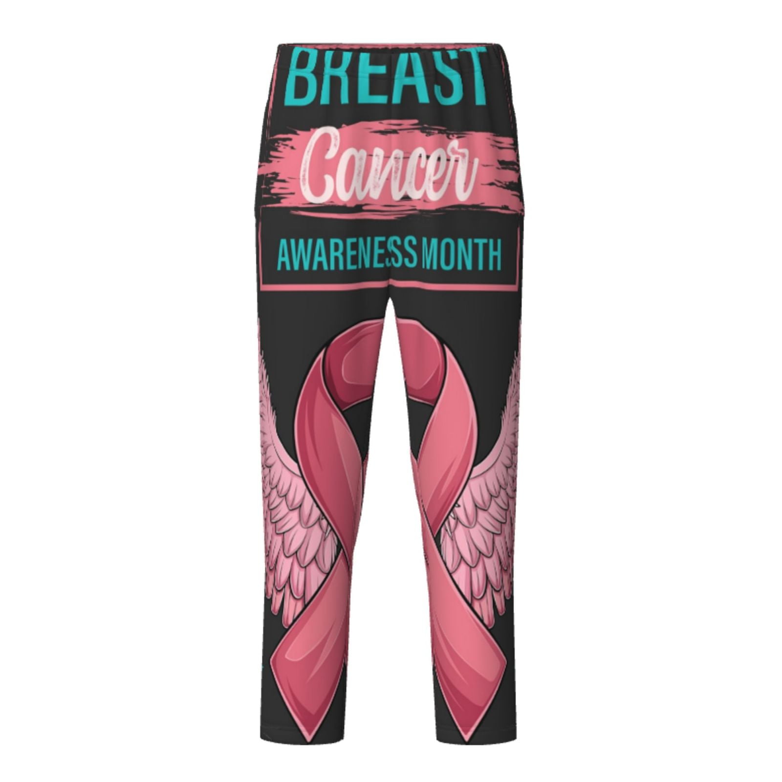 Pofeuu Ribbon With Angel Wings Print Teenagers' Pajama Pants, Soft ...