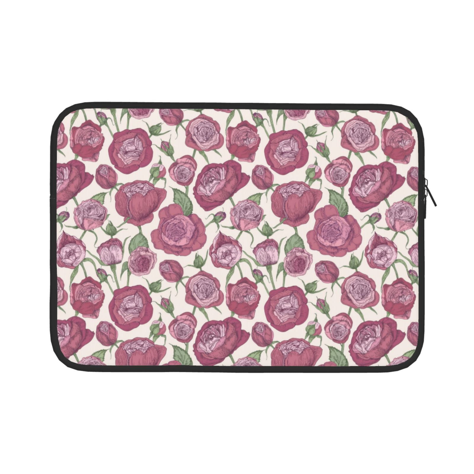 Pofeuu Rose Flowers Print Laptop Carrying Case,13-15-Inch Laptop and ...