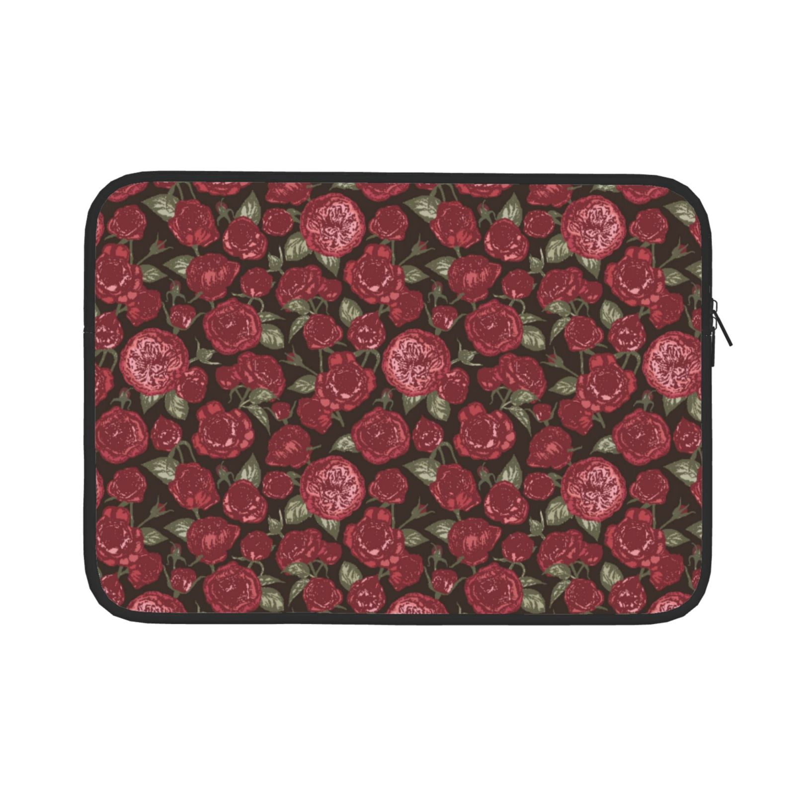 Pofeuu Rose Flowers Print Laptop Carrying Case,13-15-Inch Laptop and ...