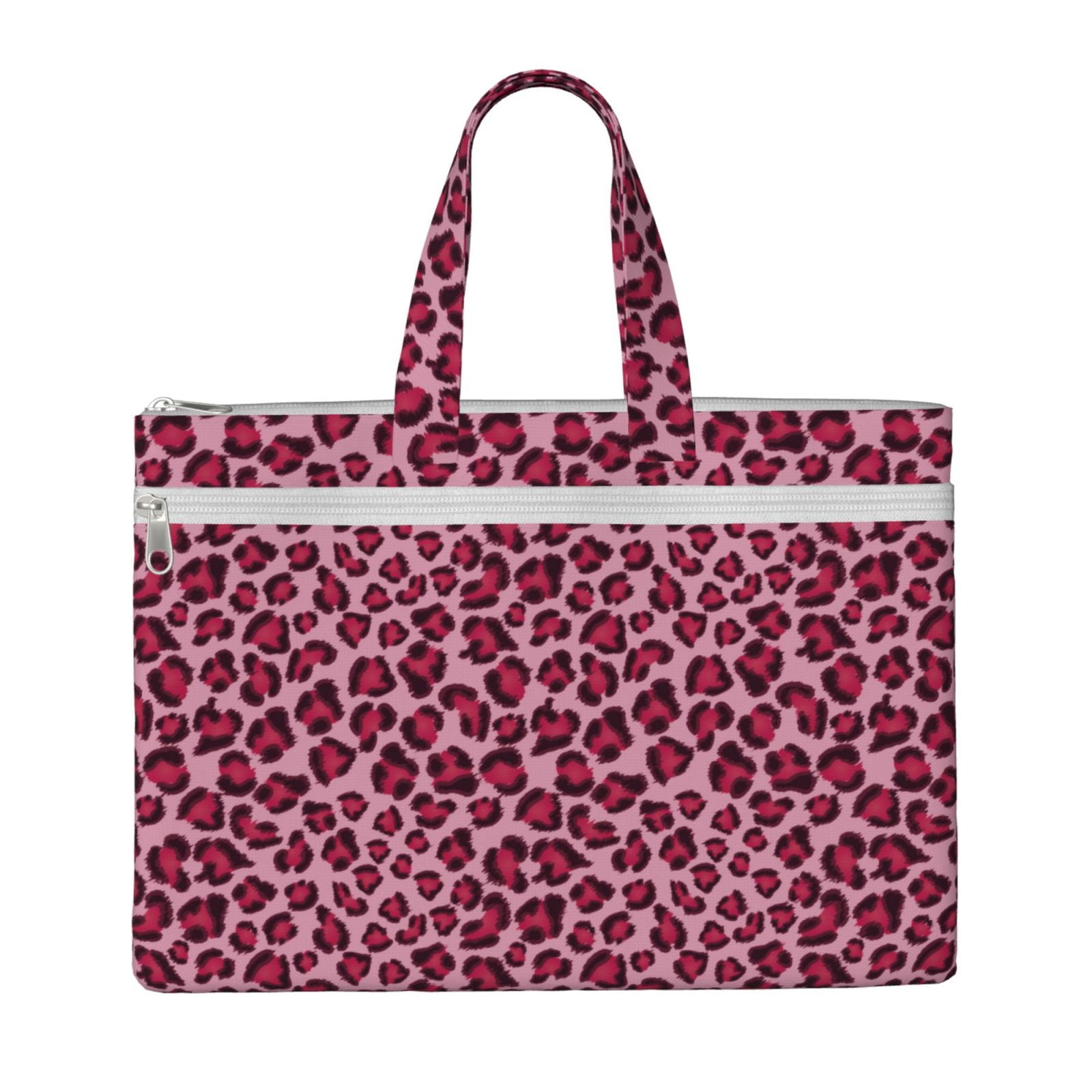 Pofeuu Rose Leopard Print Print Laptop Bag Carrying - Computer Bag ...