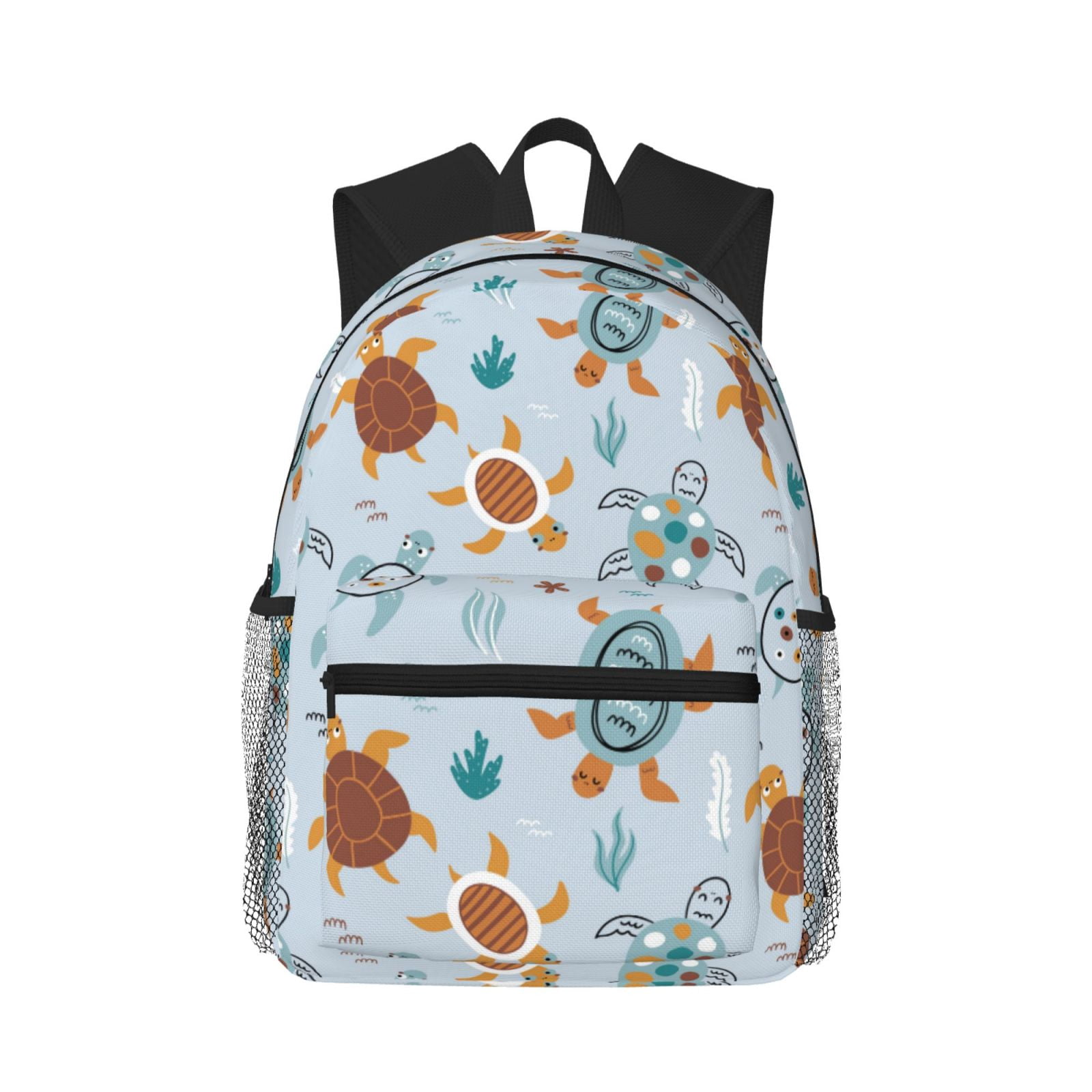 Pofeuu Sea Turtle Print Laptop Backpack Travel Canvas Backpack for ...