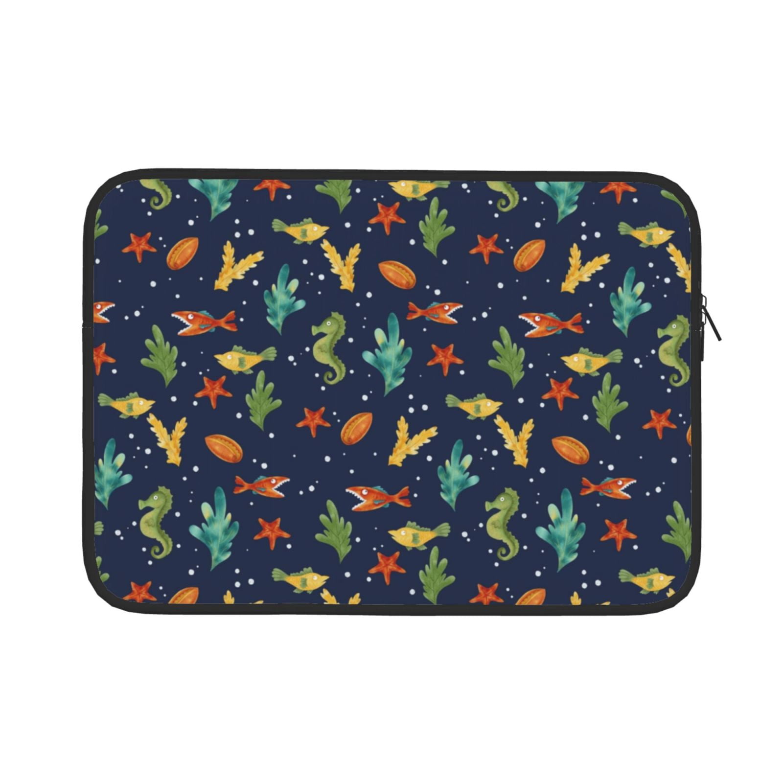 Pofeuu Shells and Seaweed Print Laptop Carrying Case,13-15-Inch Laptop ...