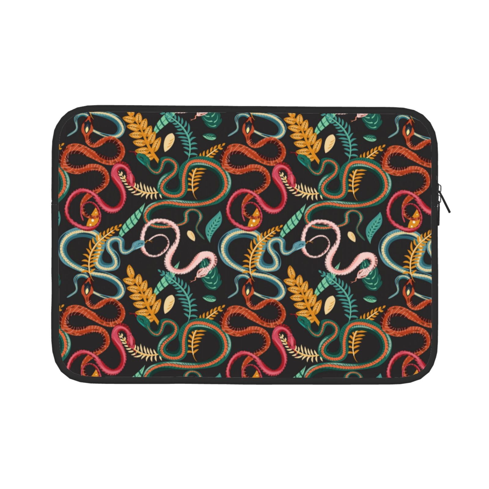 Pofeuu Snake And Flower Print Laptop Carrying Case,13-15-Inch Laptop ...