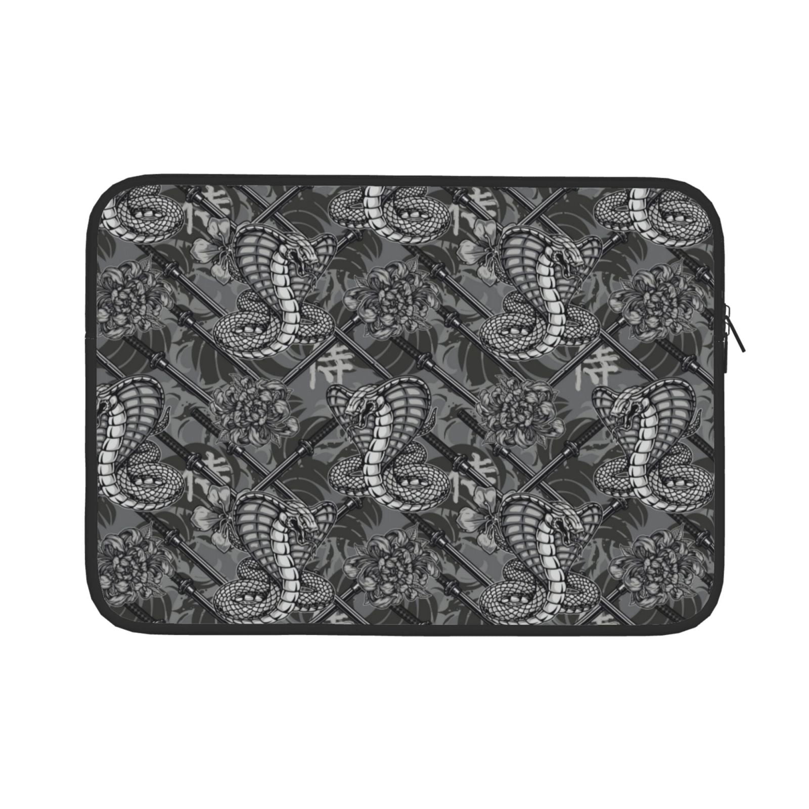 Pofeuu Snake Print Laptop Carrying Case,13-15-Inch Laptop and Tablet ...