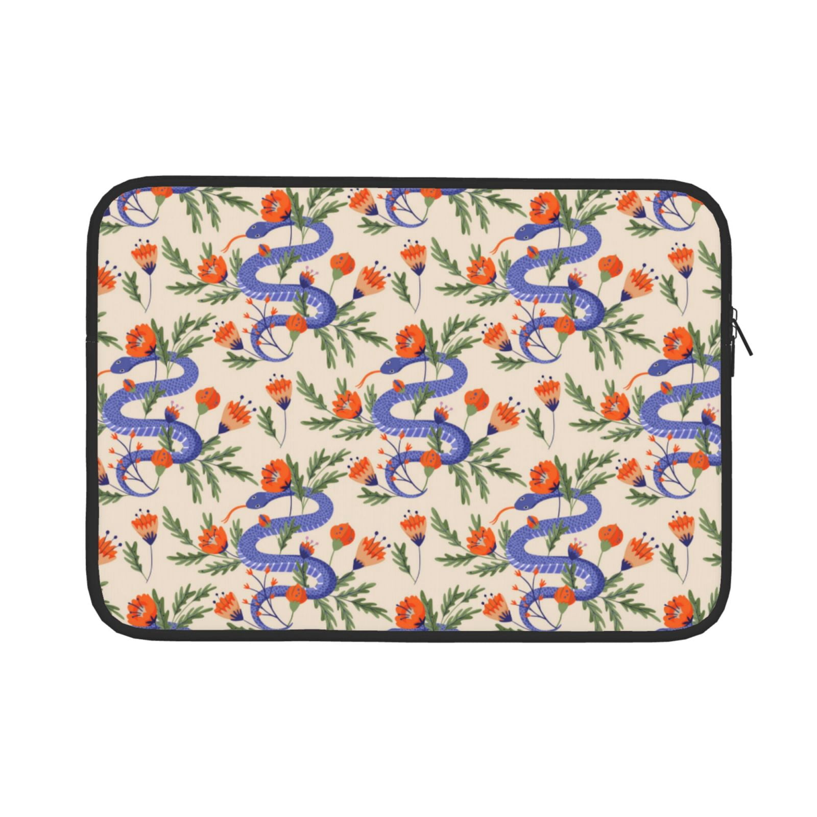 Pofeuu Snake Print Laptop Carrying Case,13-15-Inch Laptop and Tablet ...