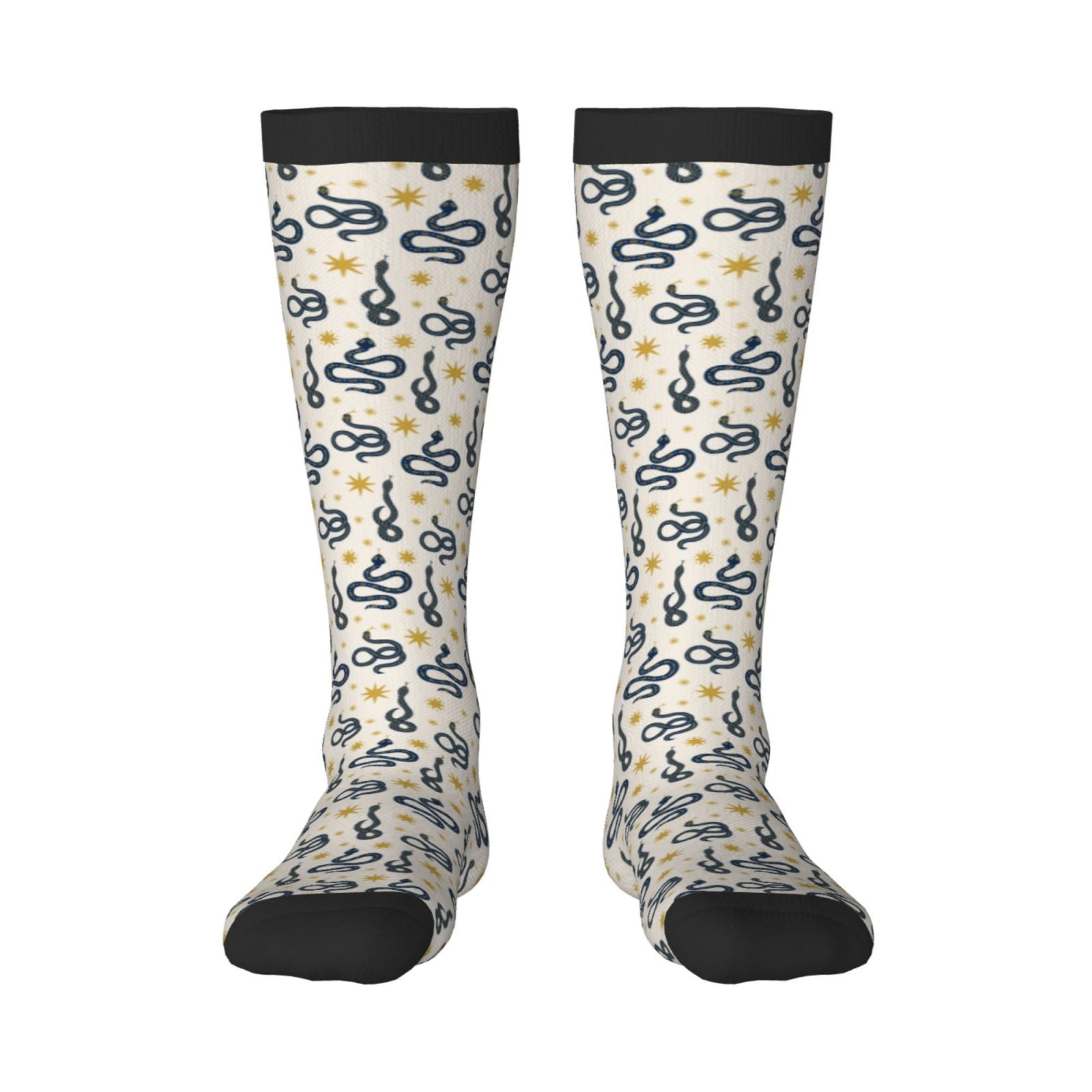 Pofeuu Snake Print Stockings, Adult Running Hiking Socks for Youth and ...