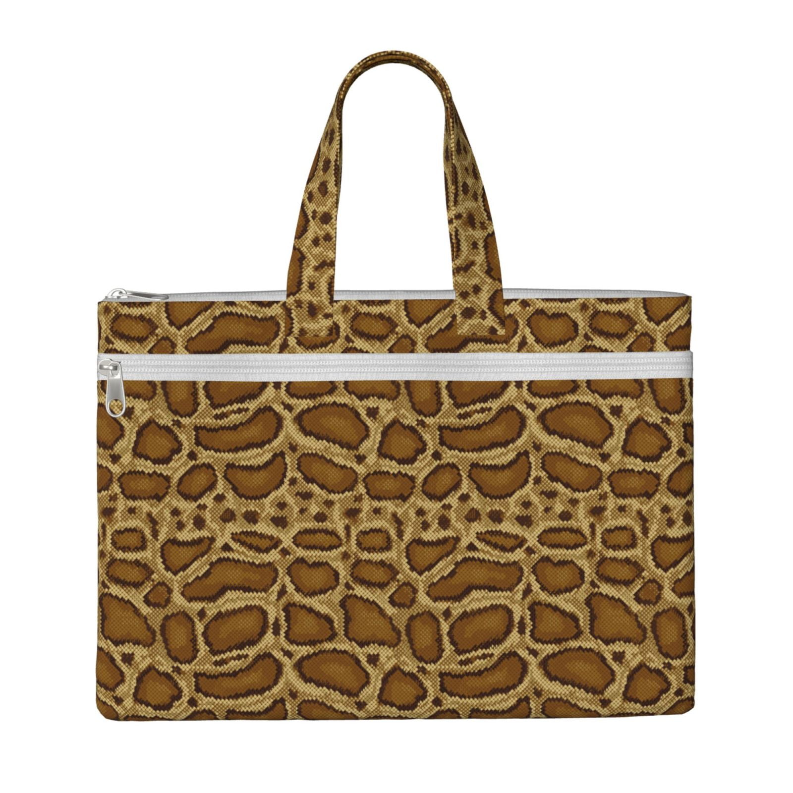 Pofeuu Snake Skin Print Laptop Bag Carrying - Computer Bag Laptop Case ...
