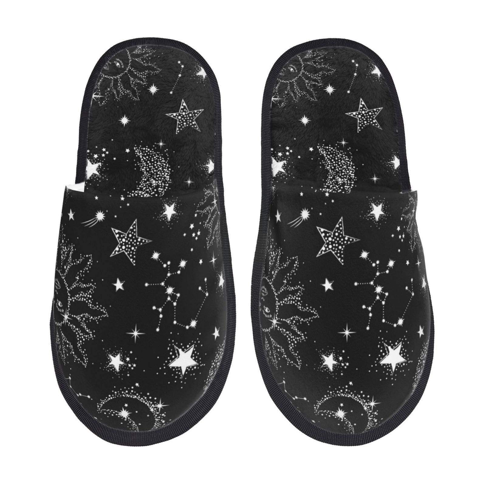 Pofeuu Space Galaxy Print EVA Fuzzy House super light Slippers Slippers ...