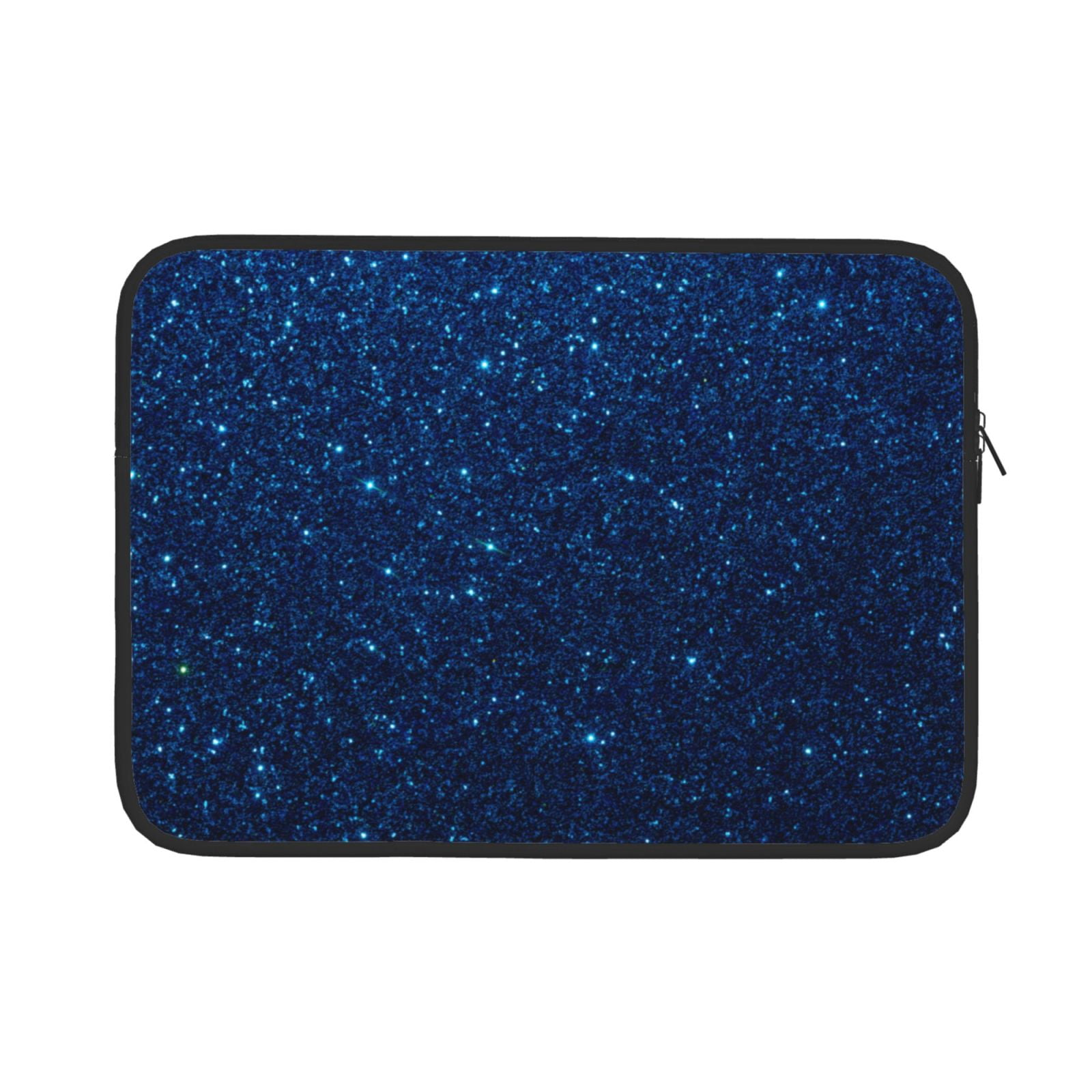 Pofeuu Sparkling Blue Glitter Print Laptop Carrying Case,13-15-Inch ...