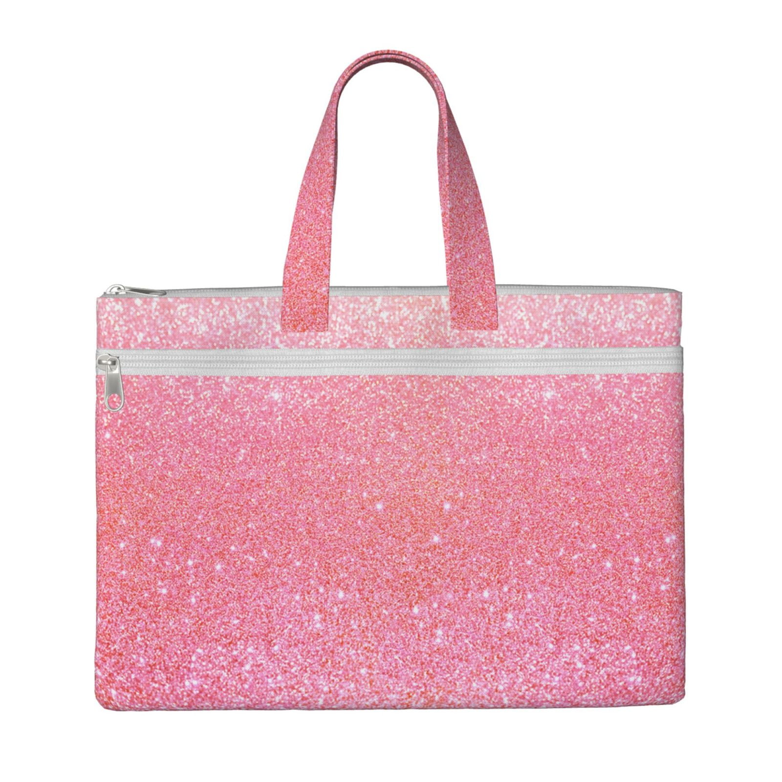 Pofeuu Sparkly Glitter Print Laptop Bag Carrying - Computer Bag Laptop ...