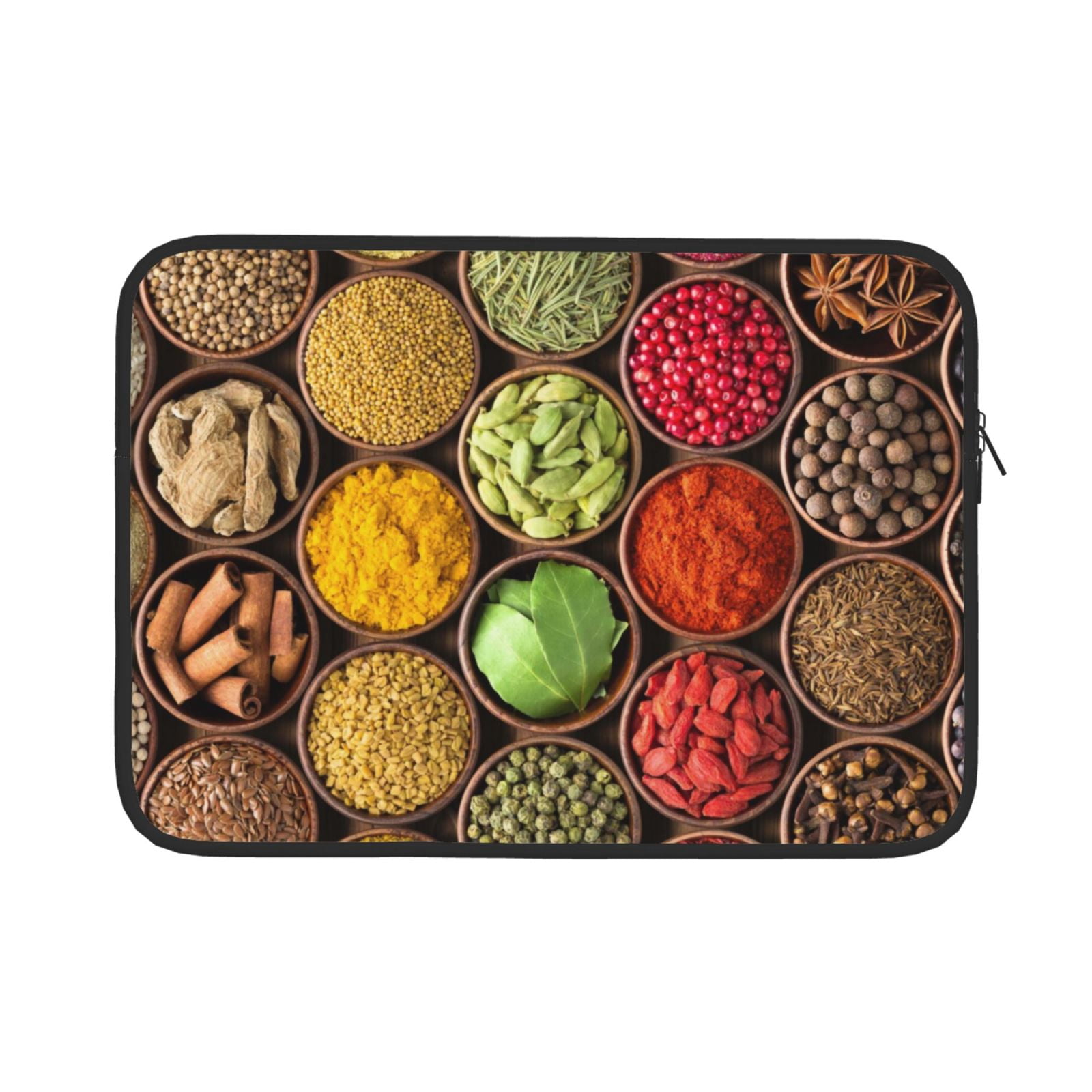 Pofeuu Spices And Herbs Print Laptop Carrying Case,13-15-Inch Laptop ...